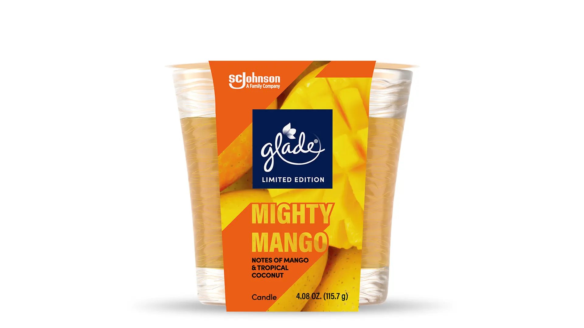 Mighty Mango Single-Wick Candle | Glade® Limited Edition Home Fragrance
