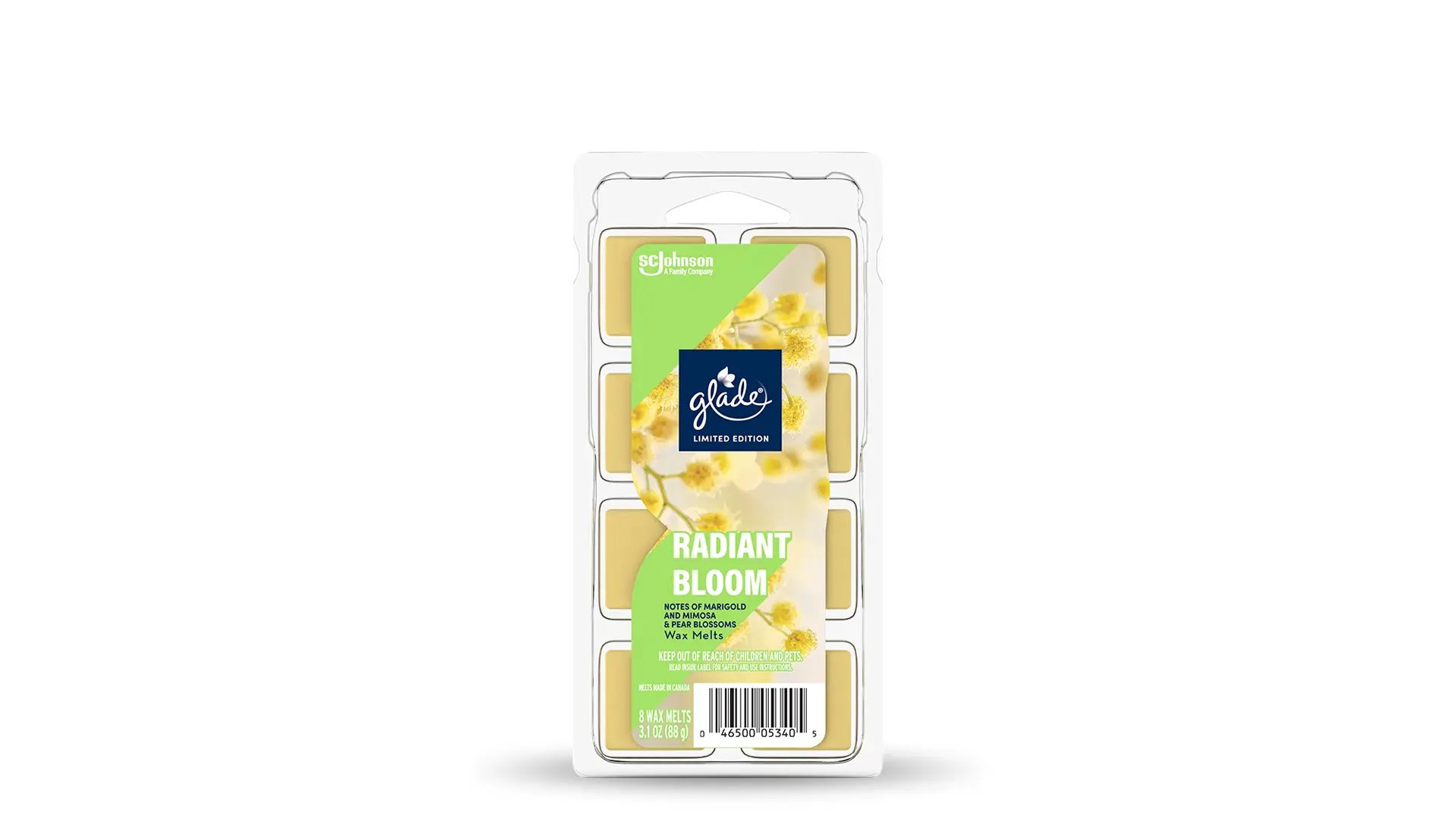 Radiant Bloom Wax Melts | Flameless Scented Home Fragrance