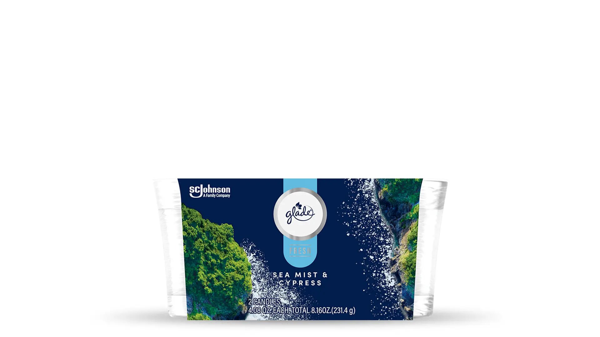 Sea Mist & Cypress Candle Twin Pack | SC Johnson