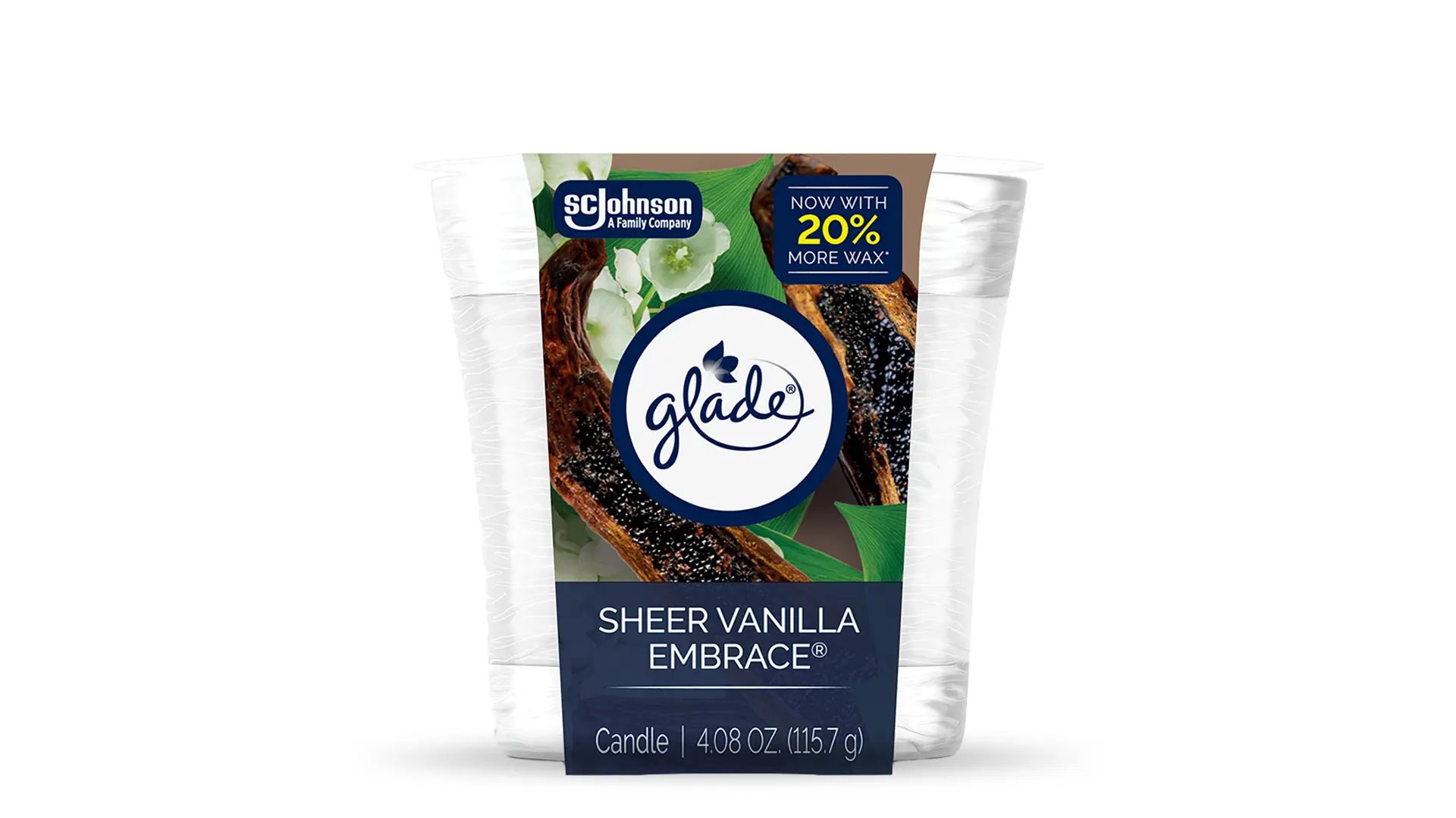 Sheer Vanilla Embrace® 3-Wick Candle | SC Johnson