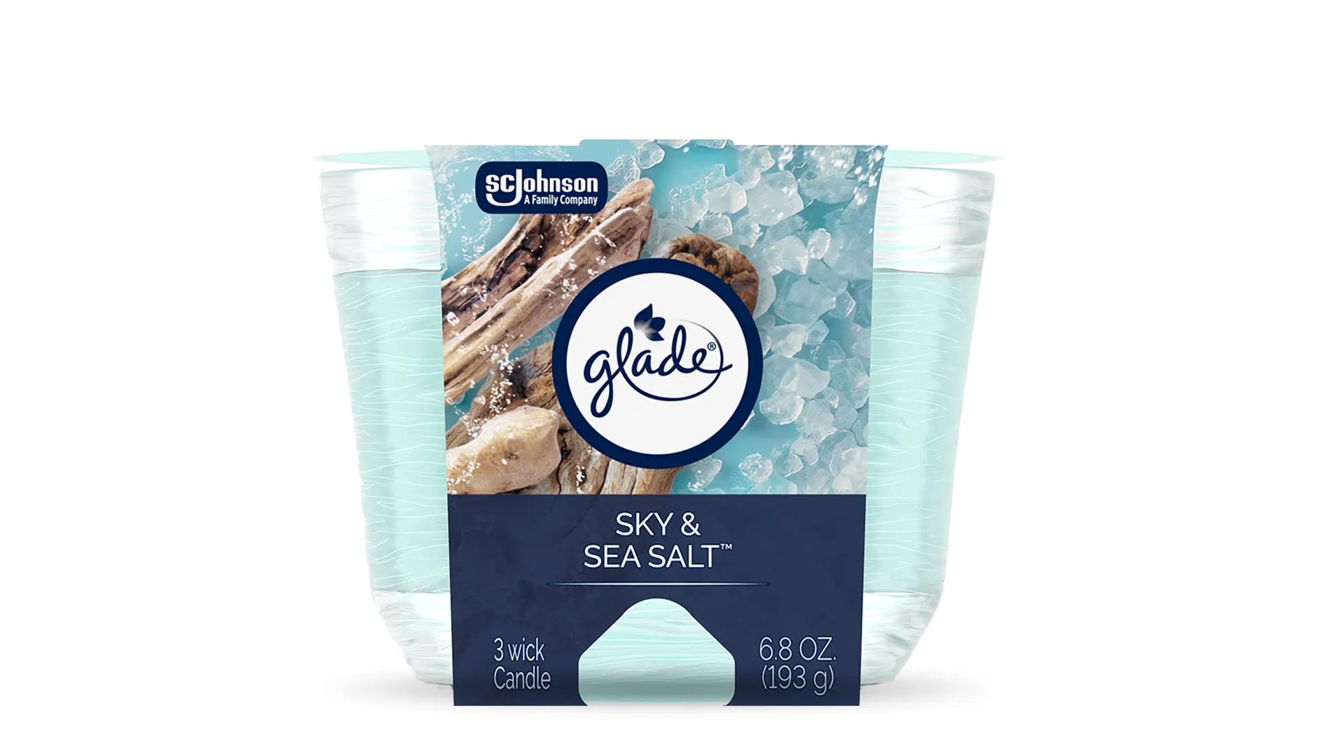 Sky & Sea Salt™ 3-Wick Candle | SC Johnson