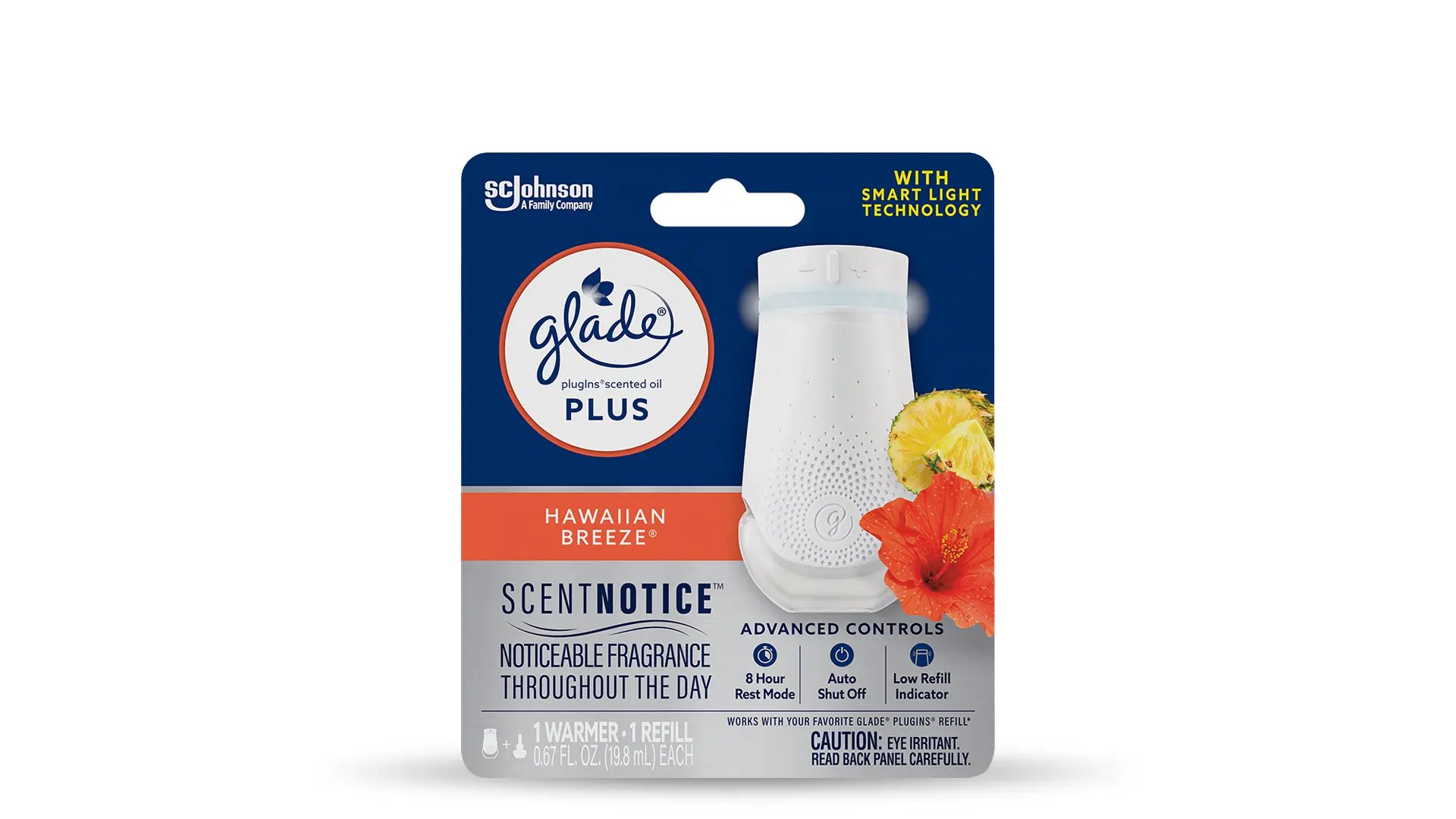 Hawaiian Breeze® Glade PlugIns® Scented Oil Plus Starter Kit | SC Johnson