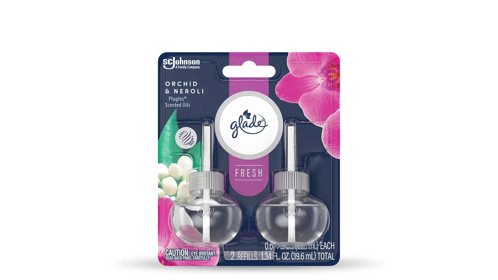 Orchid & Neroli Plugin Scented Oil 2 Refills | Glade® Diffuser Air ...