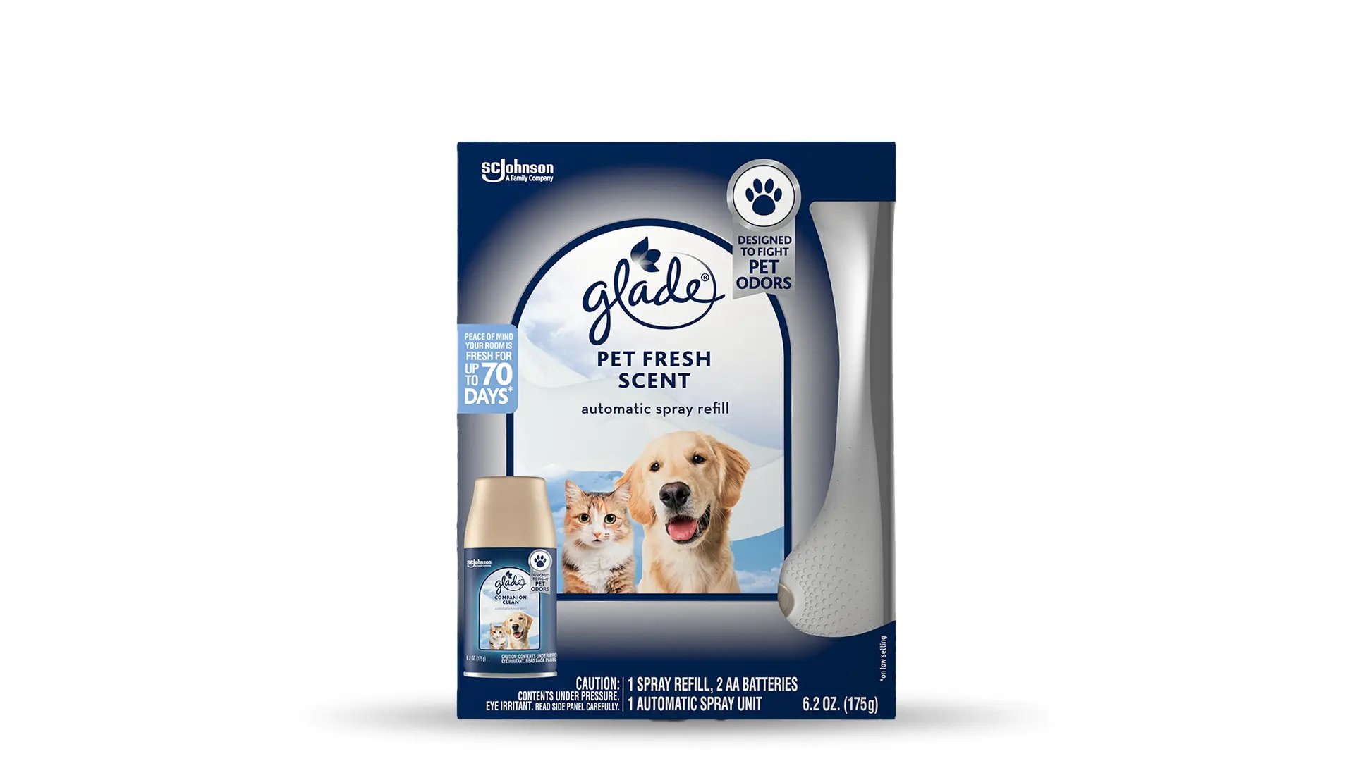 Glade® Pet Fresh Automatic Spray Starter Kit | Time-Release Air Freshener