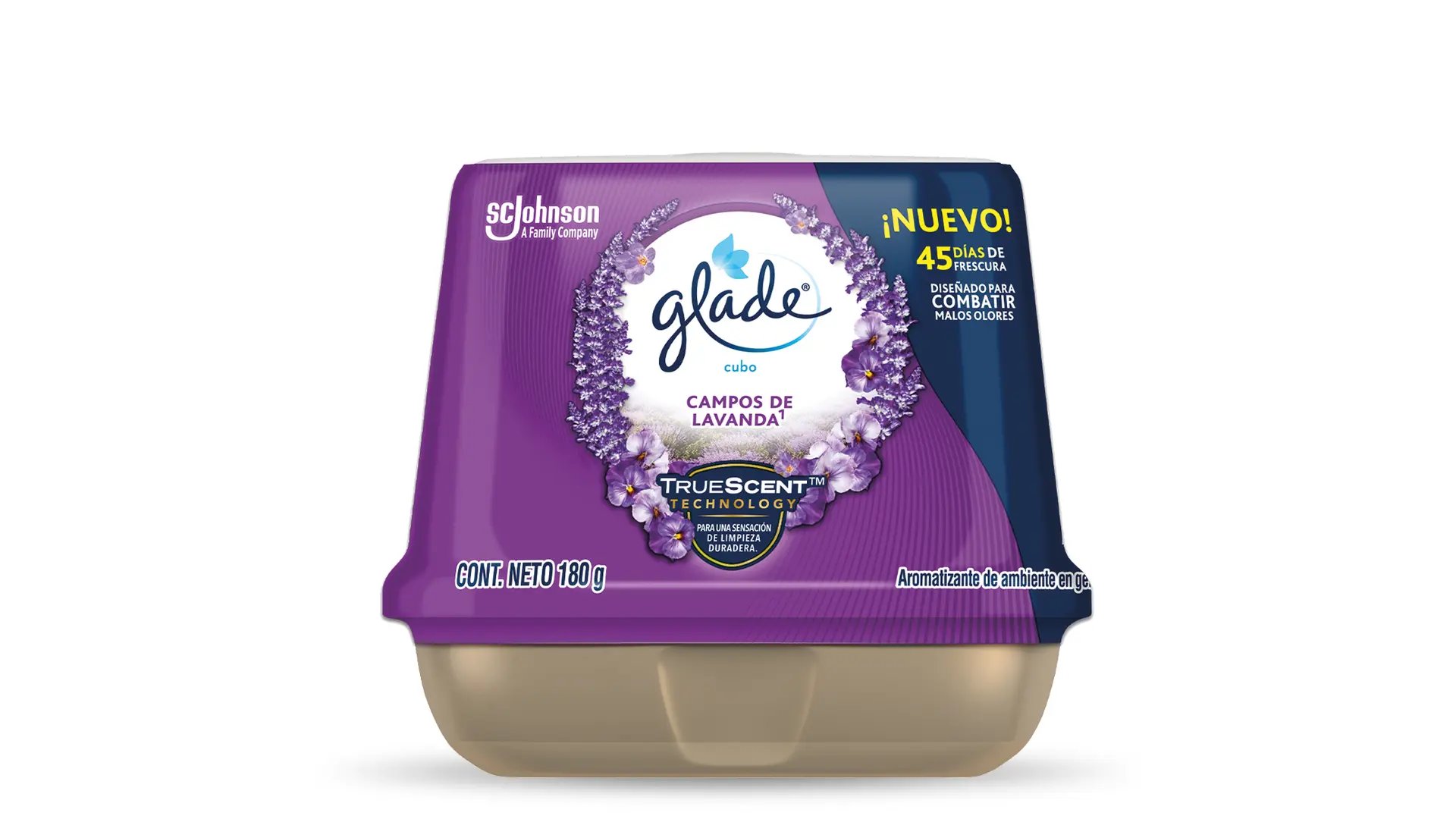 Solid Gel Campos de Lavanda | Glade Fragrancia Para el Hogar