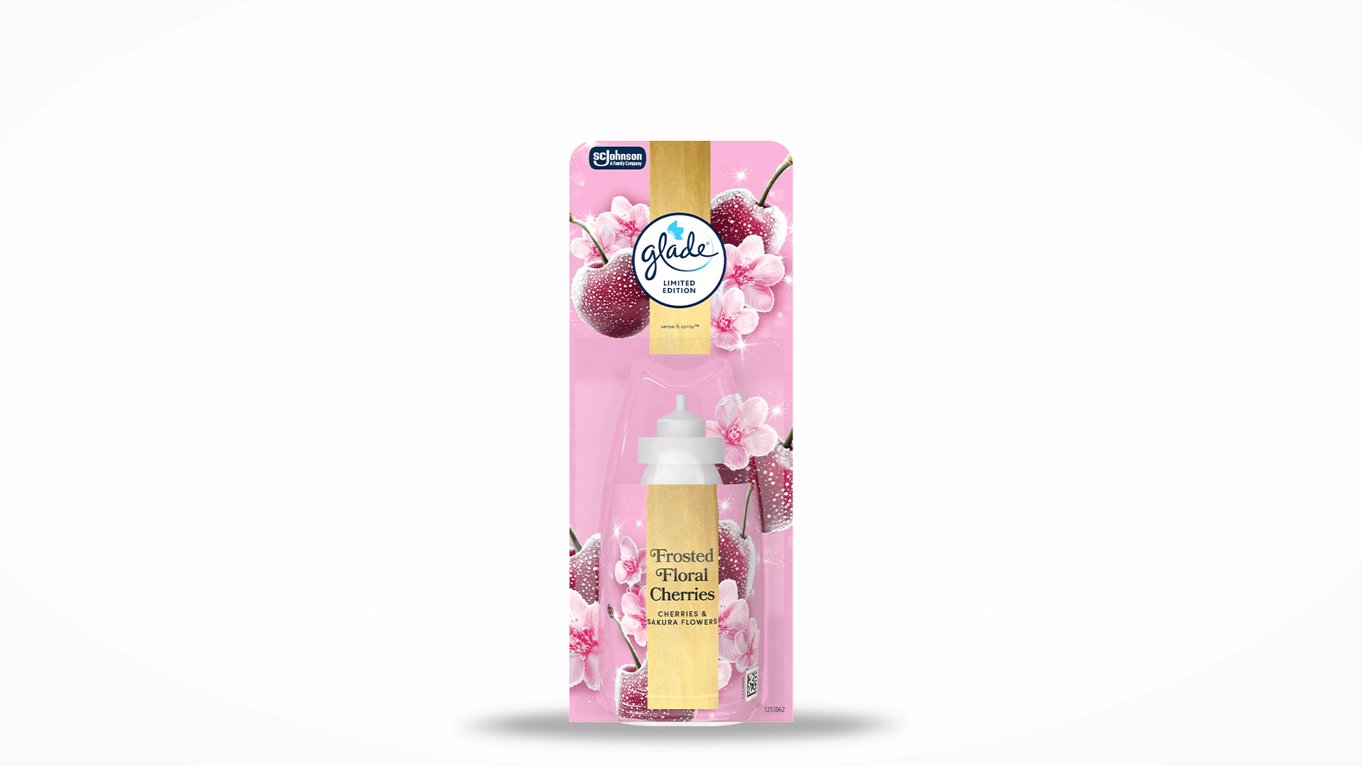 Frosted Floral Cherries Sense & Spray Automatic Spray Refill | Glade®