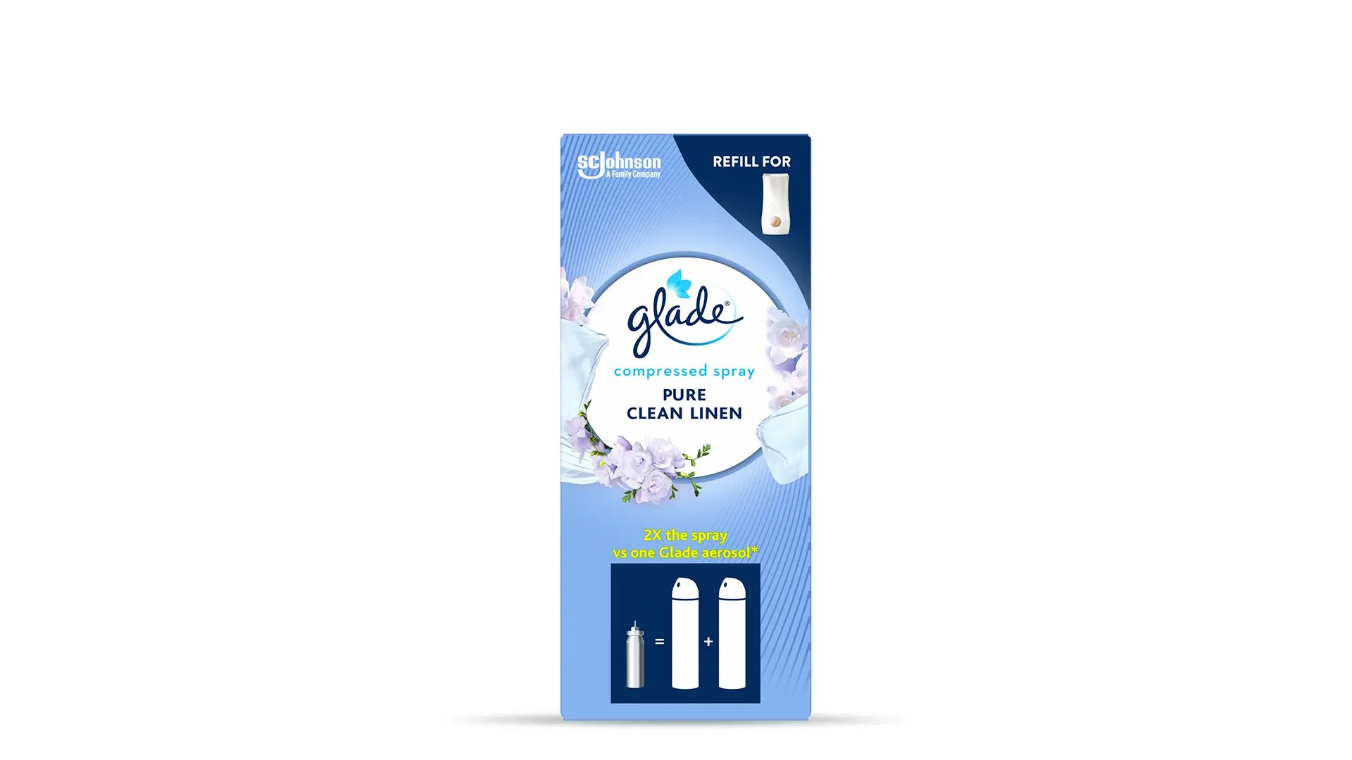 Pure Clean Compressed Spray Refill | Glade® Fragrance
