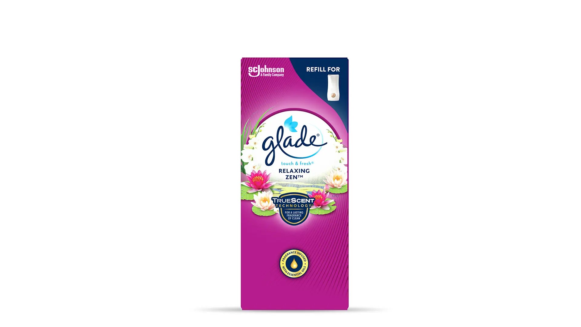 Relaxing Zen Touch & Fresh Minispray Refill | Glade®Fragrance