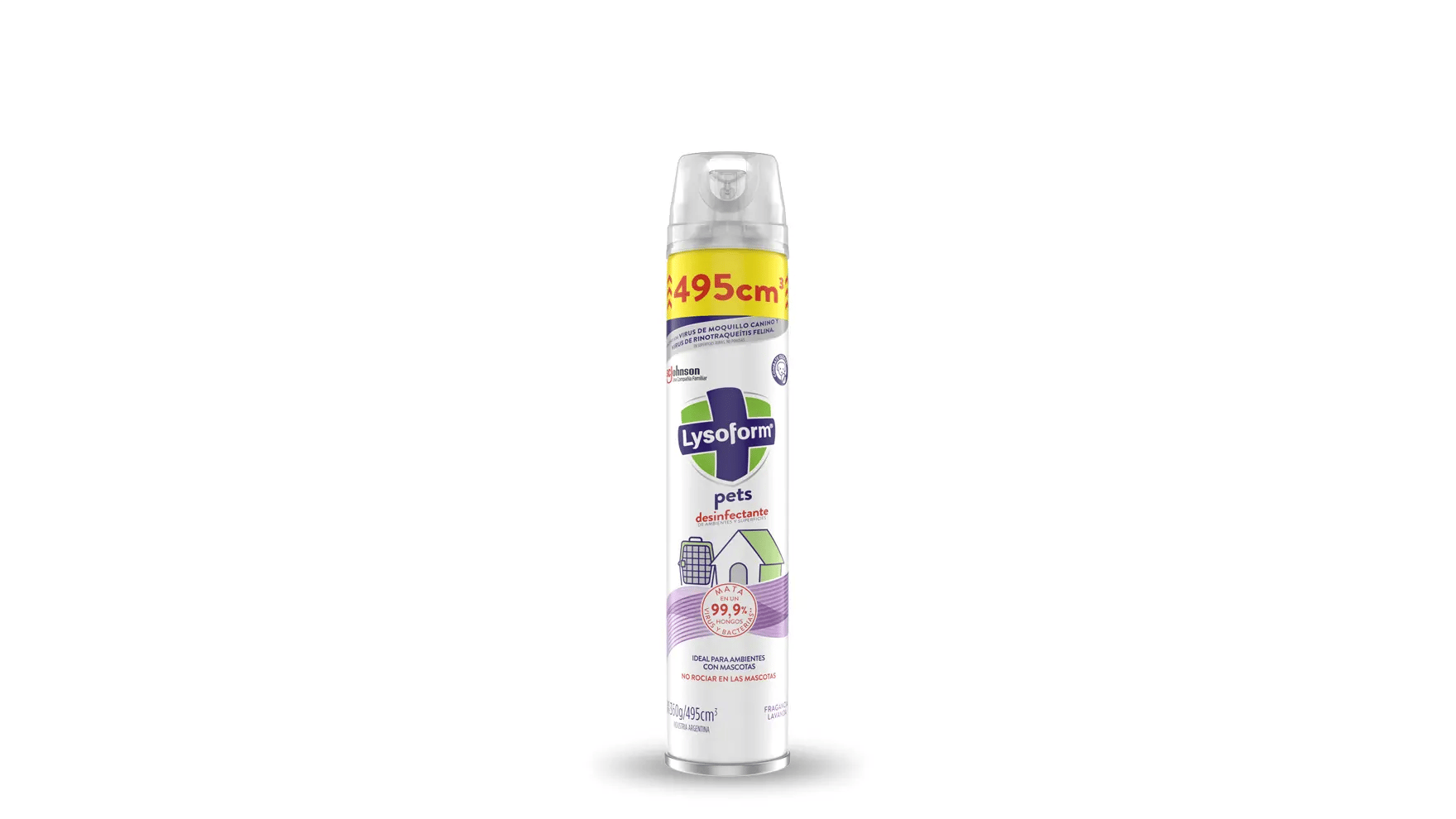 Lysoform® Pets Aerosol Desinfectante Lavanda | Productos Para el ...