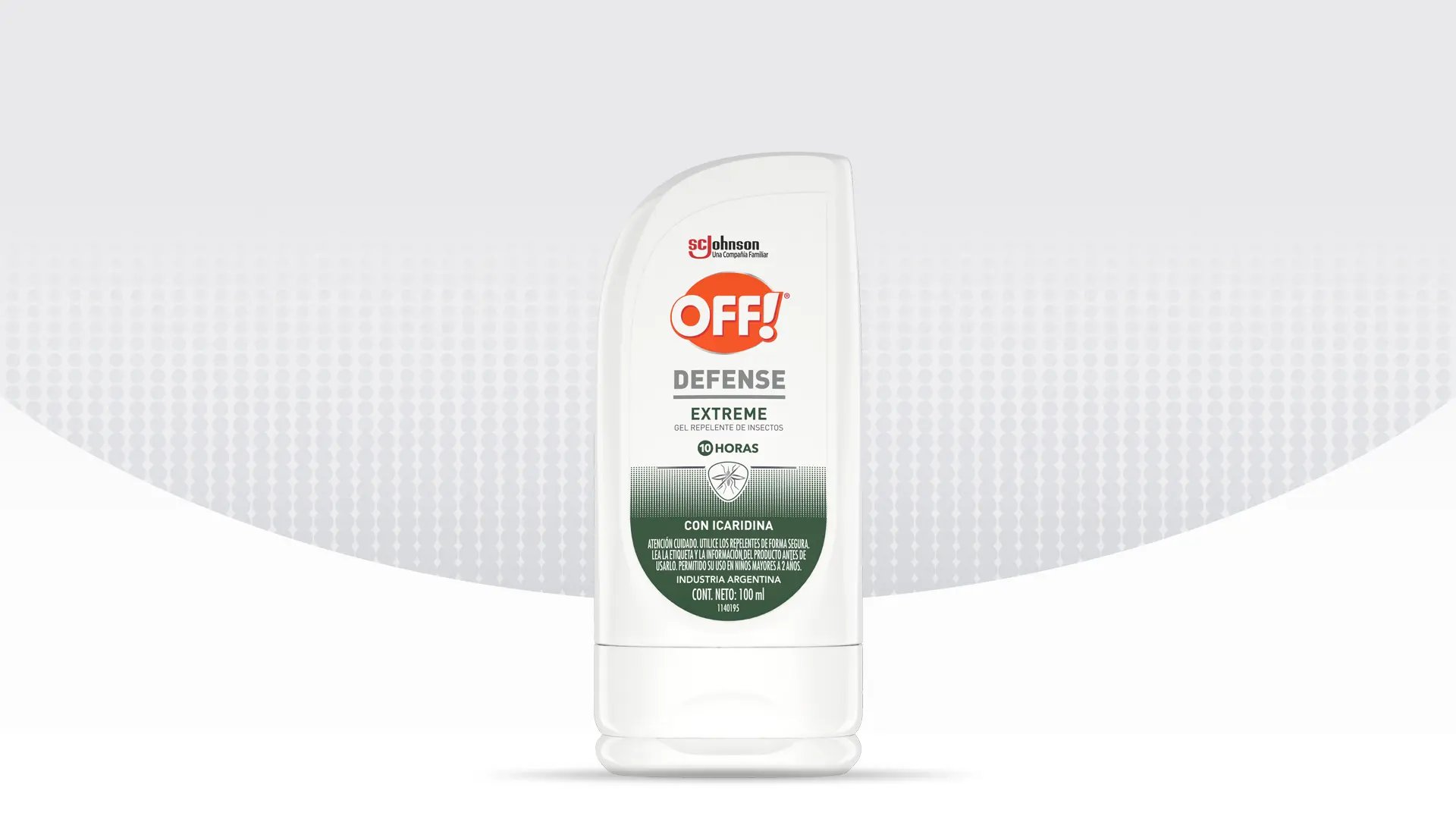 Extreme Tube | OFF!® Defense | Repelente de Insectos y Mosquitos
