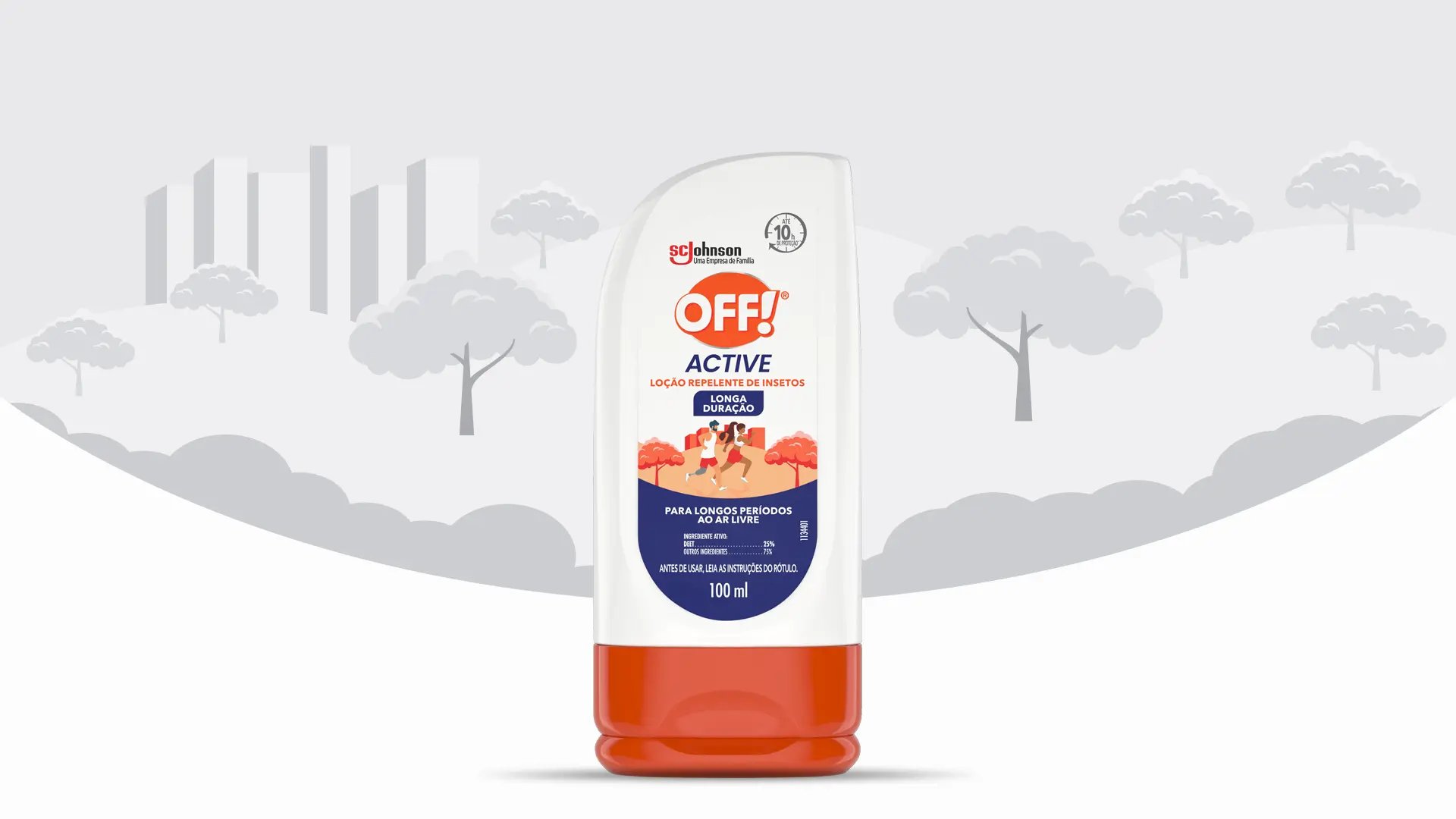 Active Loção | OFF!® Active repelentes | SC Johnson