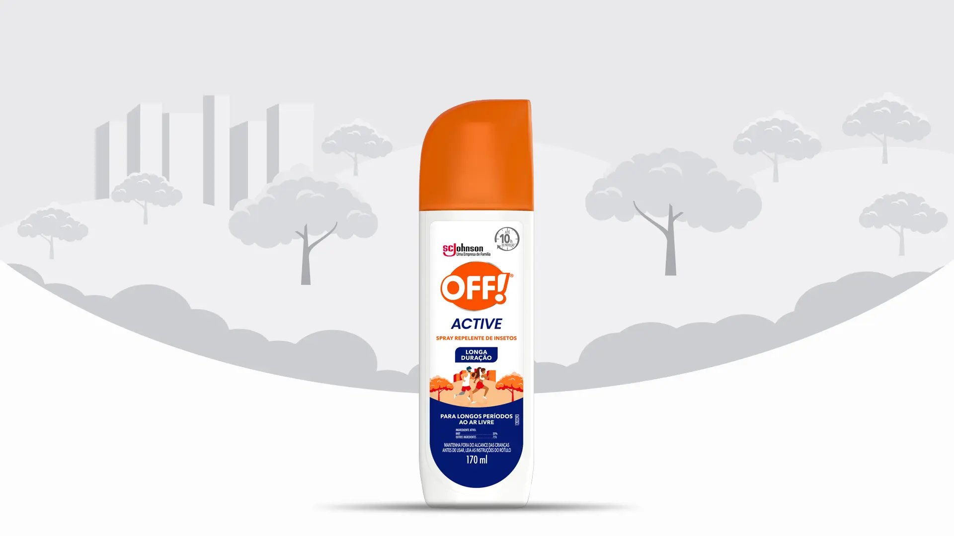 Active Spray | OFF!® Active repelentes | SC Johnson