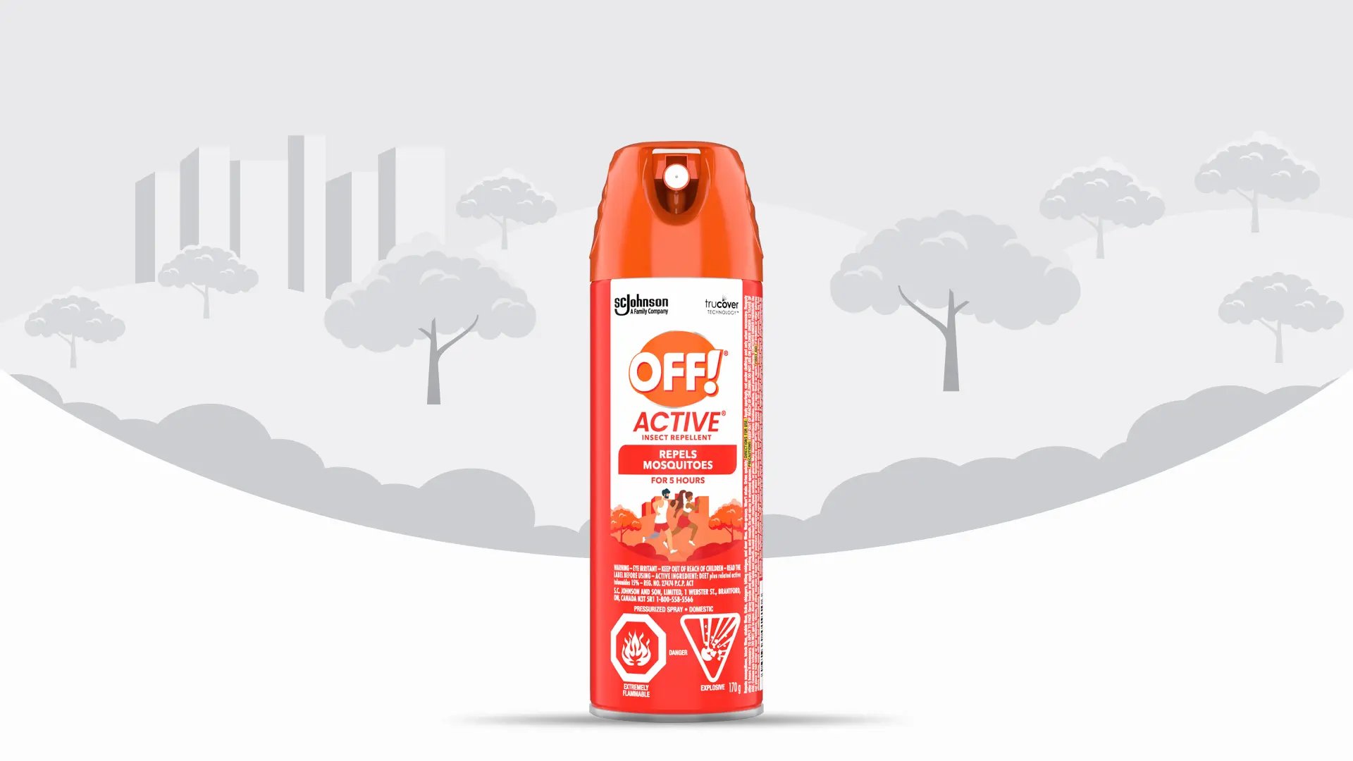Sweat-Resistant Insect Repellents | OFF!® Active Bug Spray