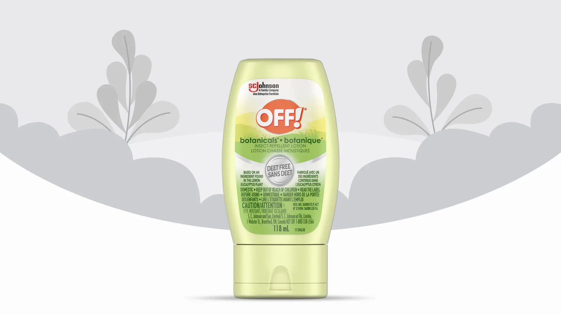 Plant-Based Insect Repellent Lotion | OFF!® Botanicals®
