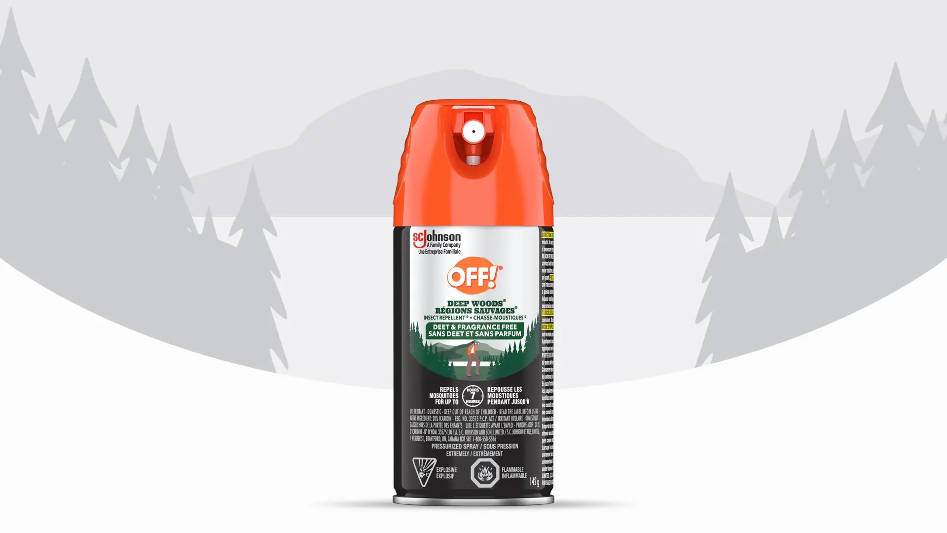 DEET-Free Insect Repellent | OFF!® Deep Woods Bug Spray
