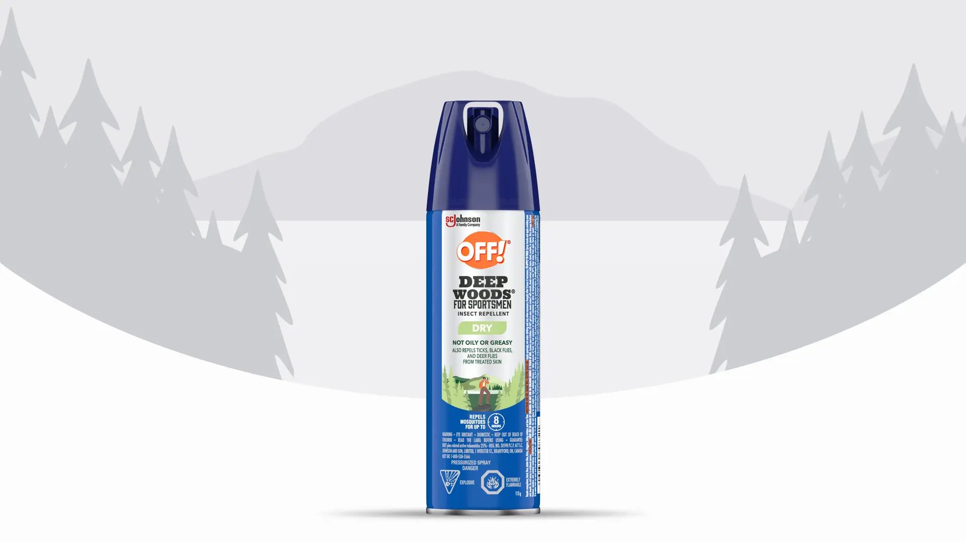 Deep Woods for Sportsmen Dry | OFF!® Insect Repellent
