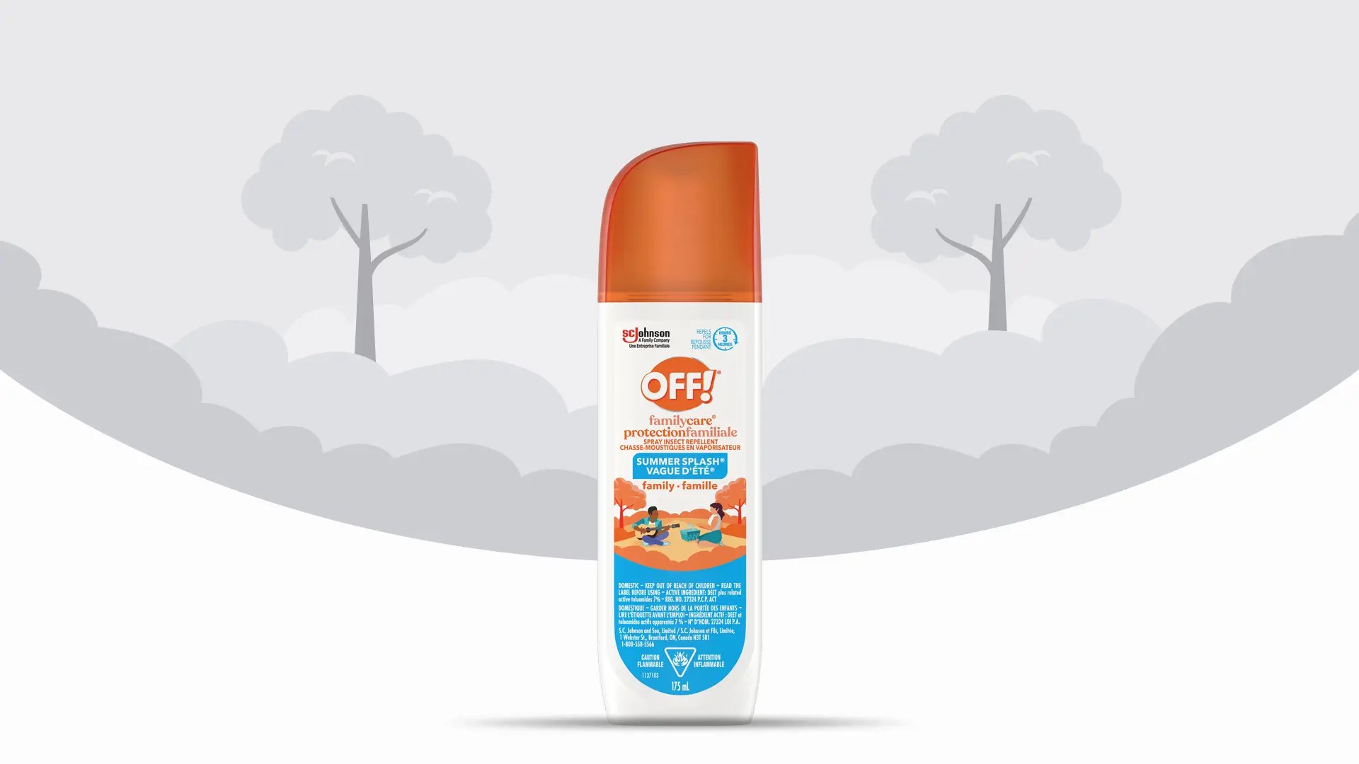 Summer Splash Insect Repellent | OFF!® FamilyCare Bug Spray