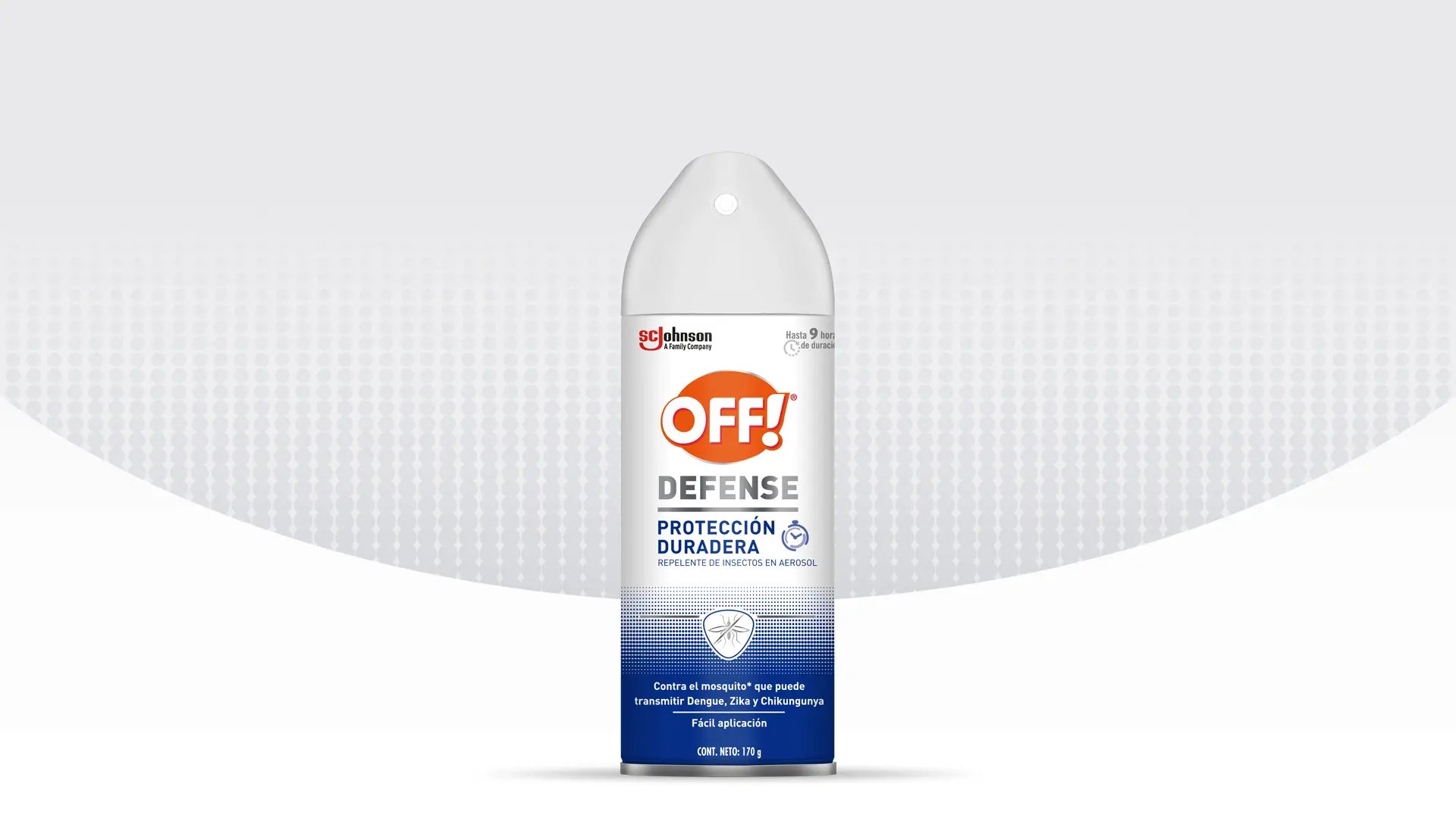 OFF!® Defense Aerosol | Repelentes de Mosquitos y Insectos