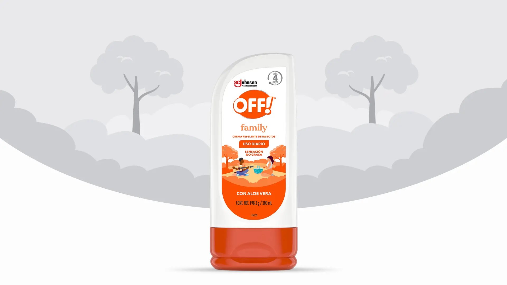 Crema | OFF!® Family | Repelente de Insectos y Mosquitos