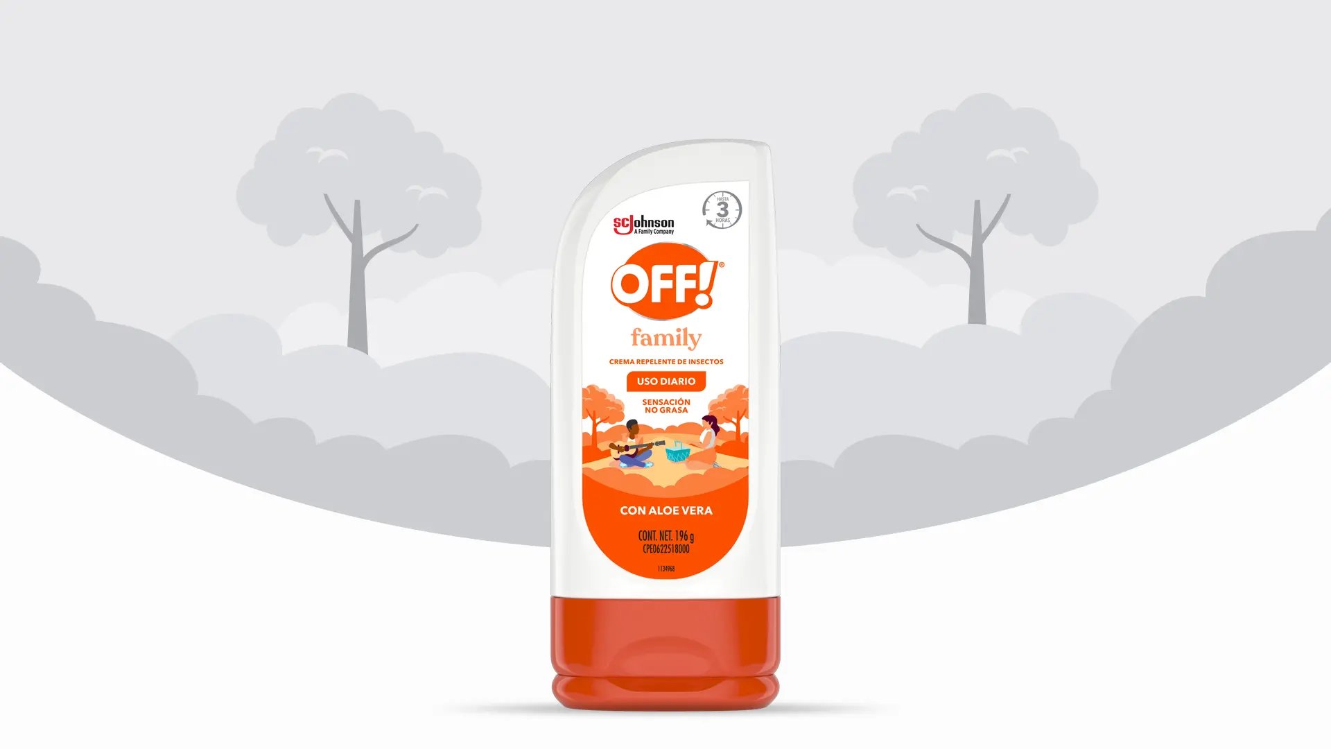 Crema | OFF!® Family | Repelente de Insectos y Mosquitos