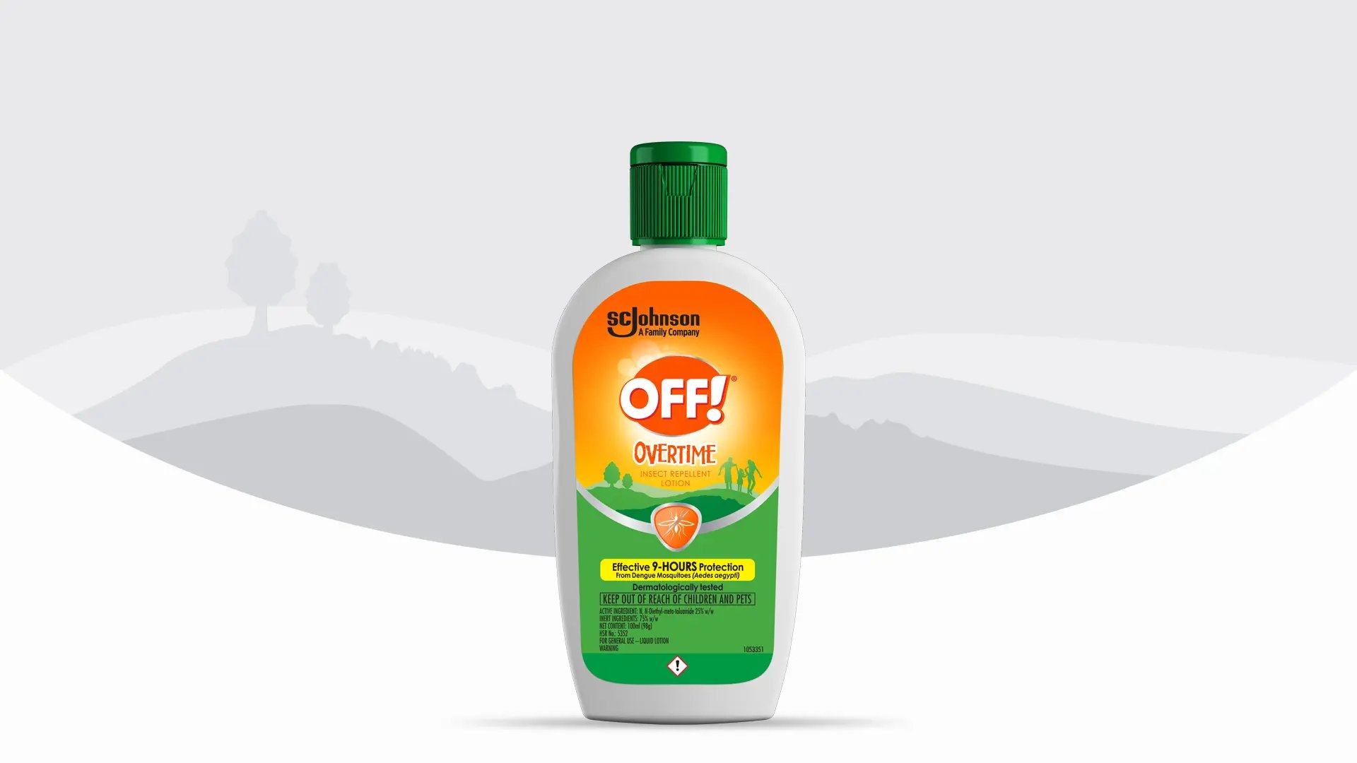 Overtime Insect Repellent Lotion | OFF!® Mosquito Repellent