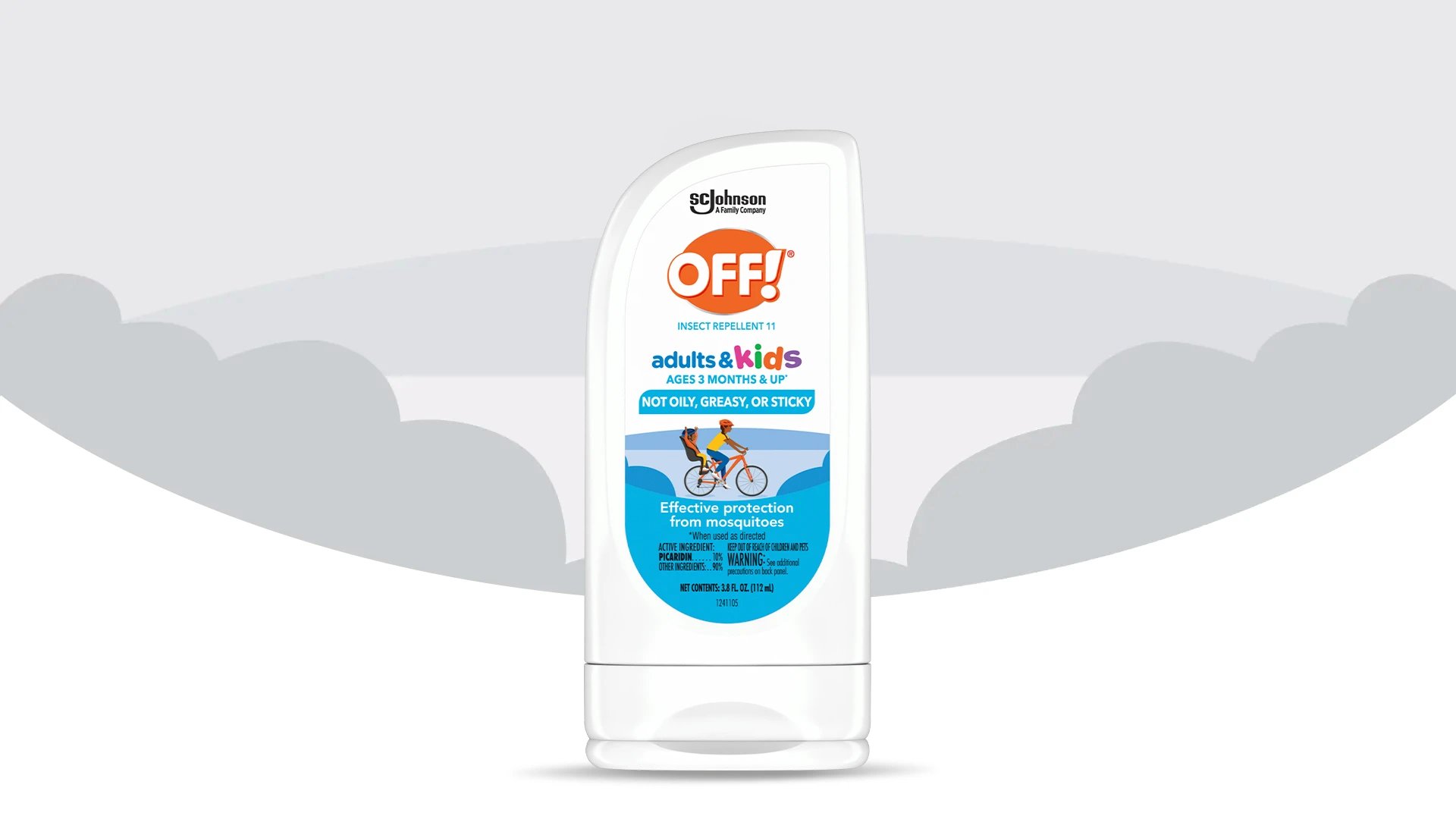 OFF!® Insect Repellent Lotion for Adults & Kids, 3.8 fl oz | SC Johnson