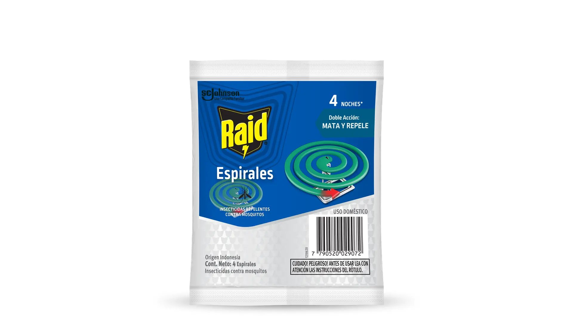 Raid® Espirales | Producto para el control de insectos
