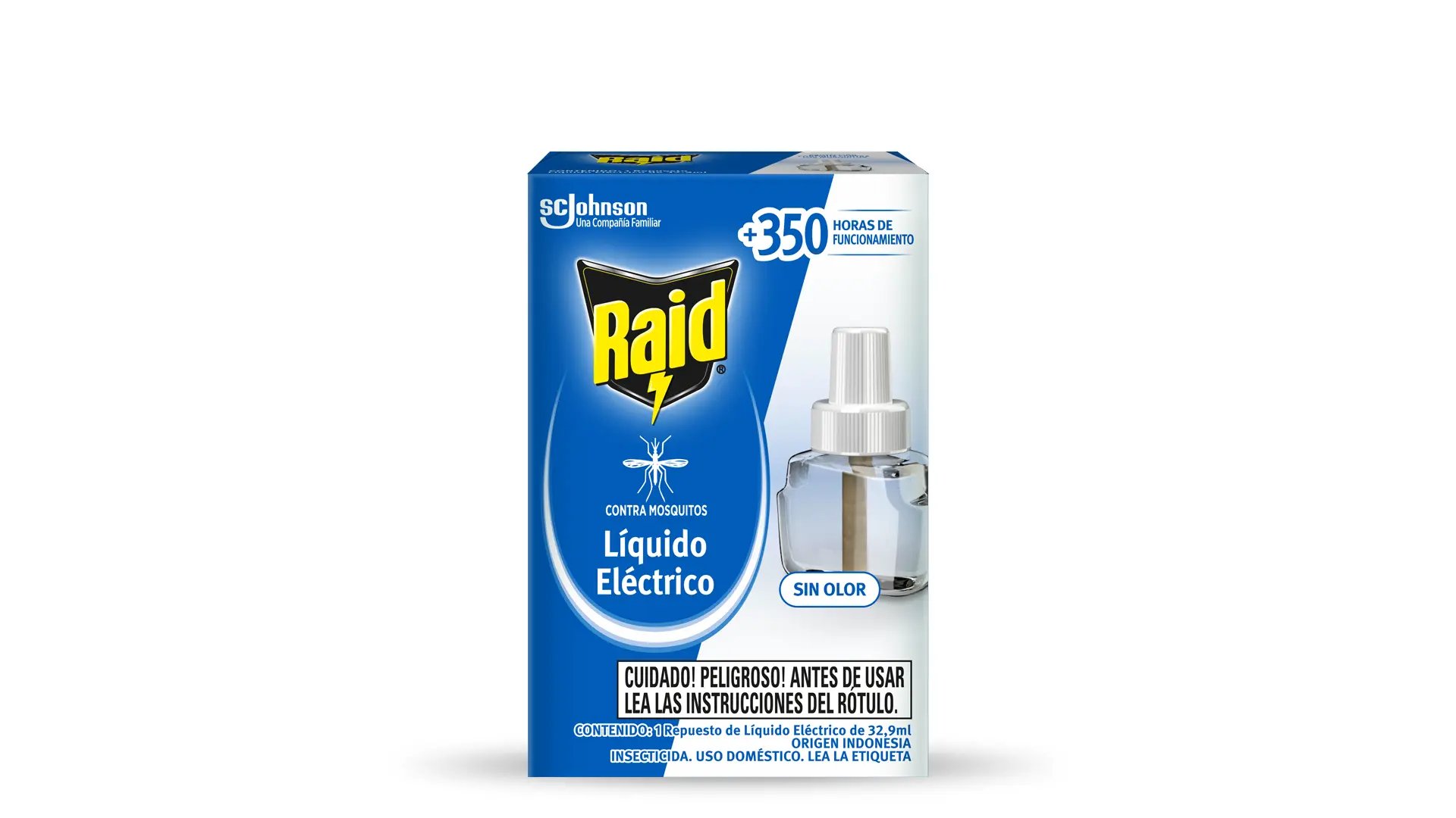 Raid® Líquido Eléctrico Refill Sin Olor | Líquidos Eléctricos para el ...