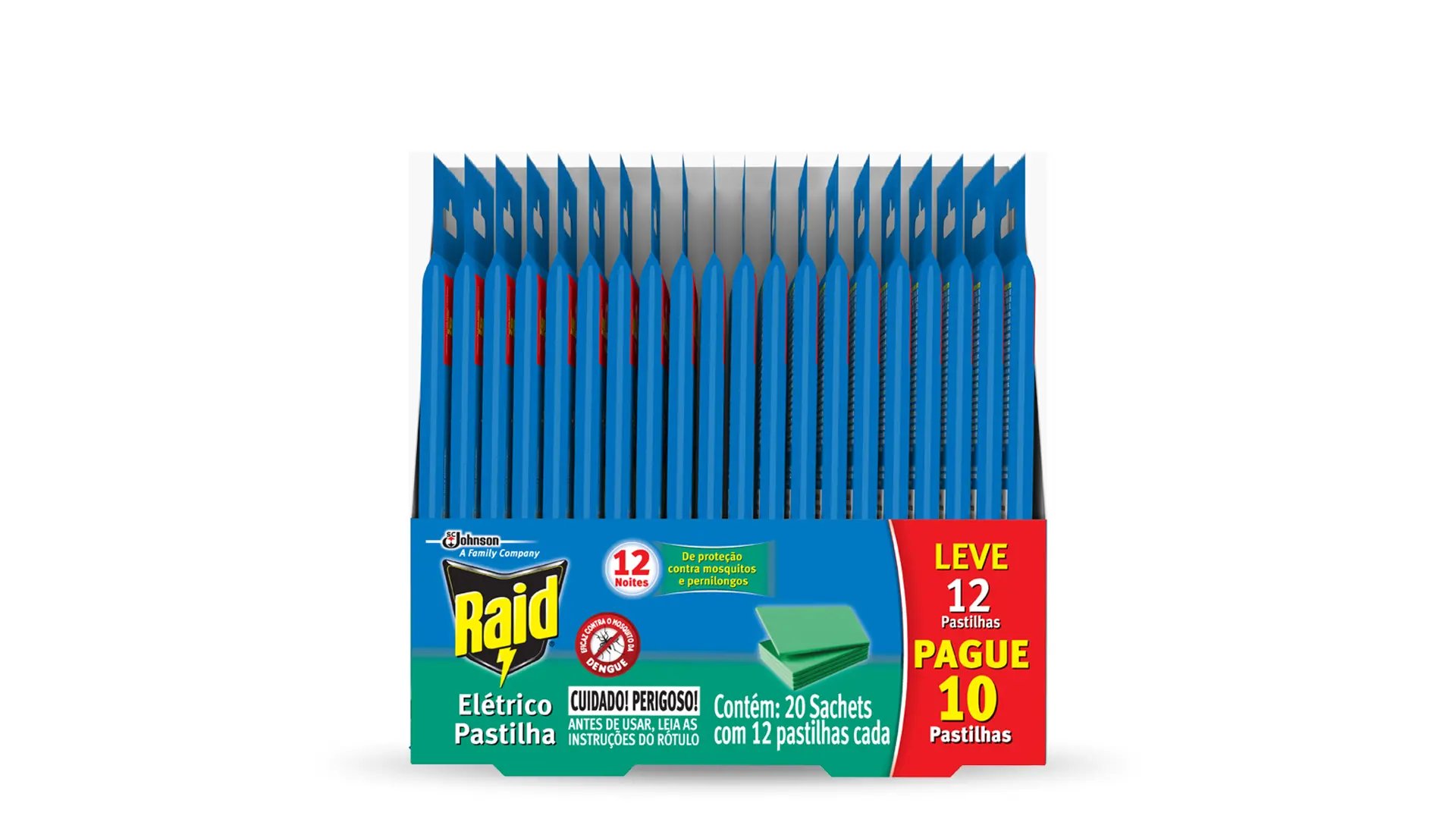 Raid® Elétrico Pastilha Refil Eucalipto | Produtos Elétricos Para Insetos