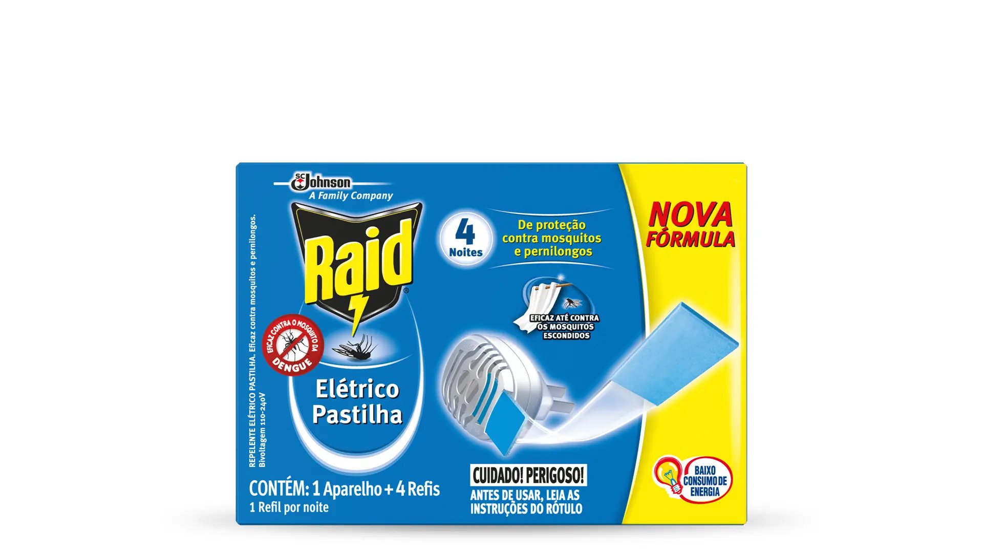 Raid® Elétrico Pastilha | Produtos Elétricos Para Insetos