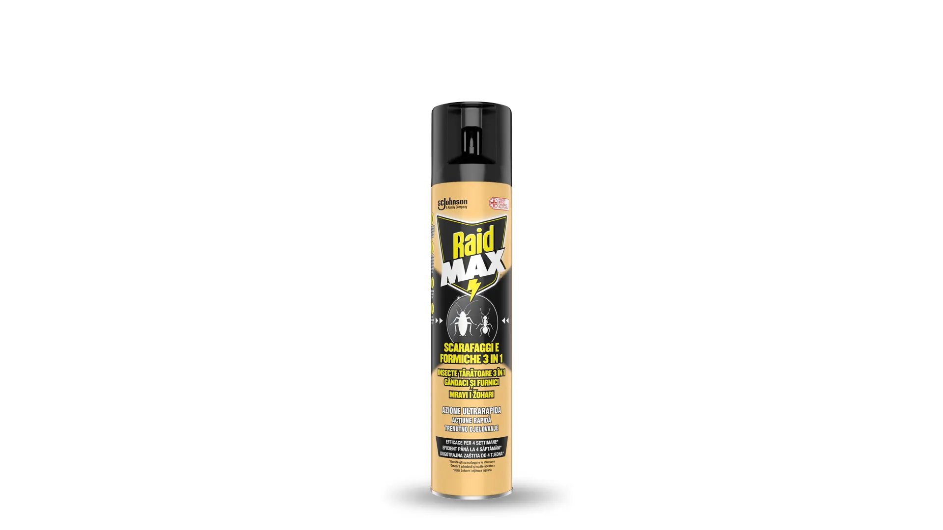 Raid® MAX™ Scarafaggi E Formiche | Aerosol Spray