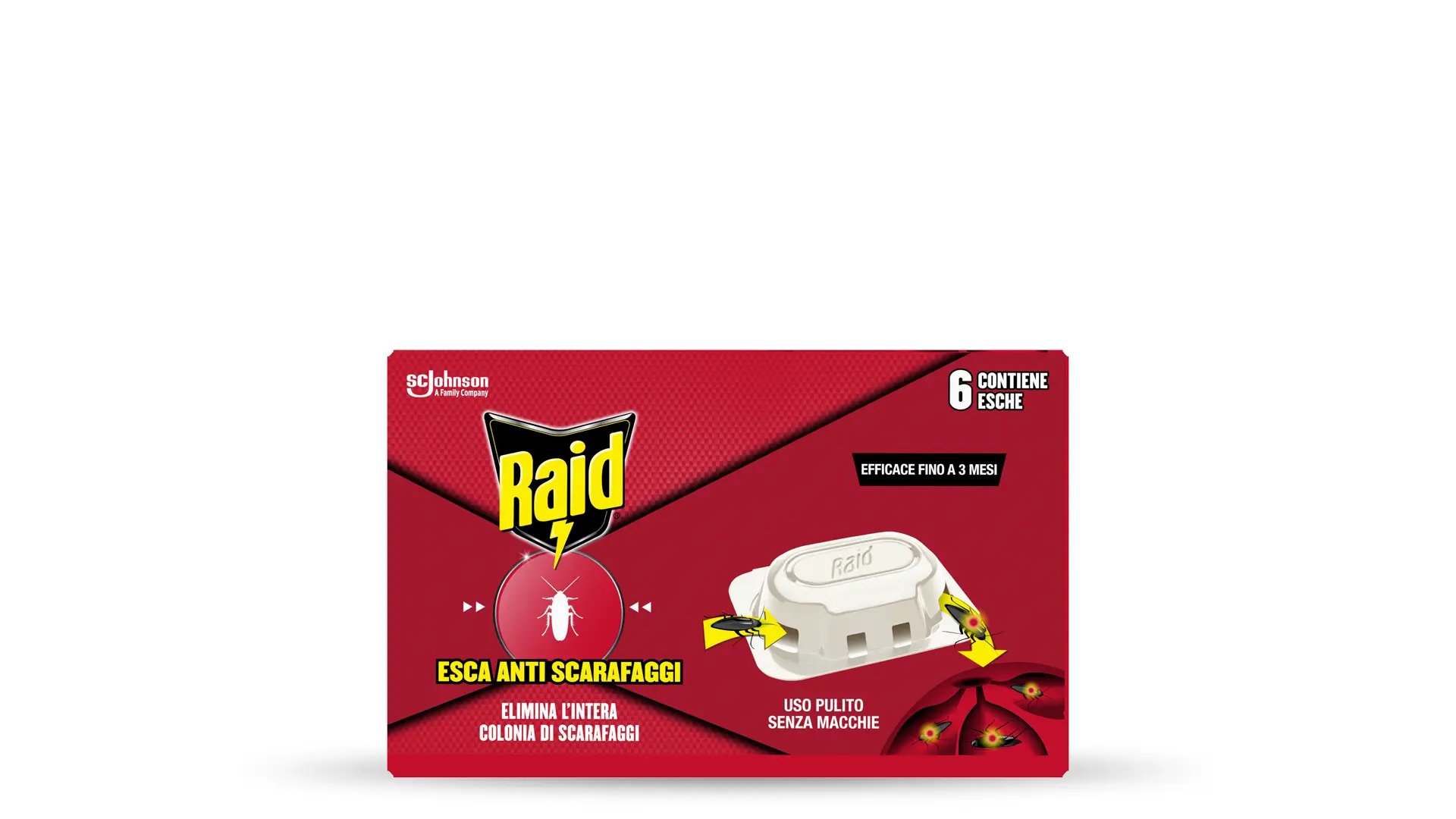 Raid® Esca Scarafaggi il Controllo Delle Infestazioni