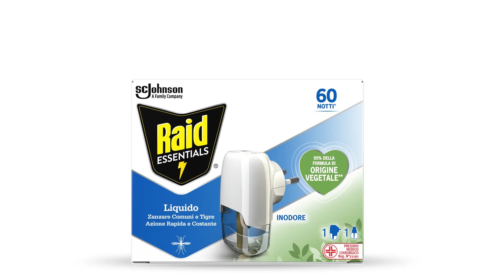 Raid® Essentials™ Liquido Base 60 Notti | Controllo Degli Insetti
