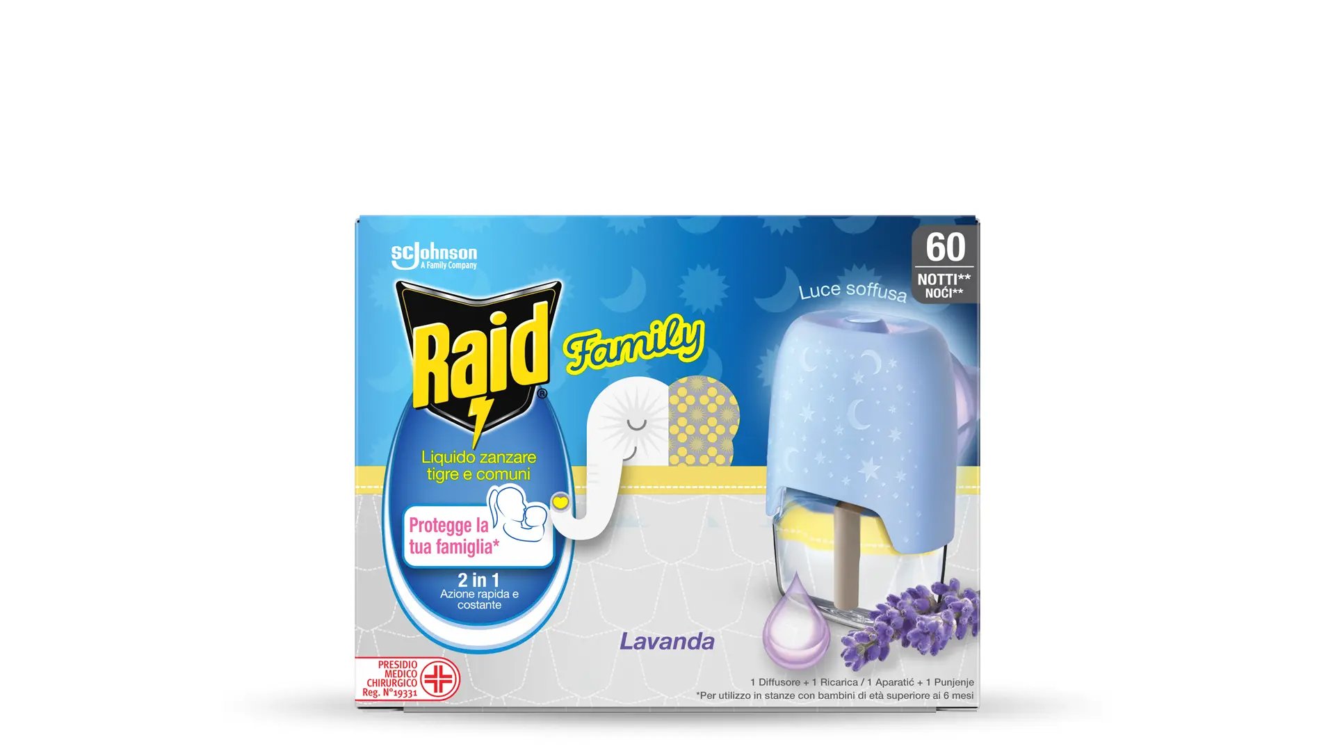 Raid® Liquido Base 30 Notti | Controllo Degli Insetti