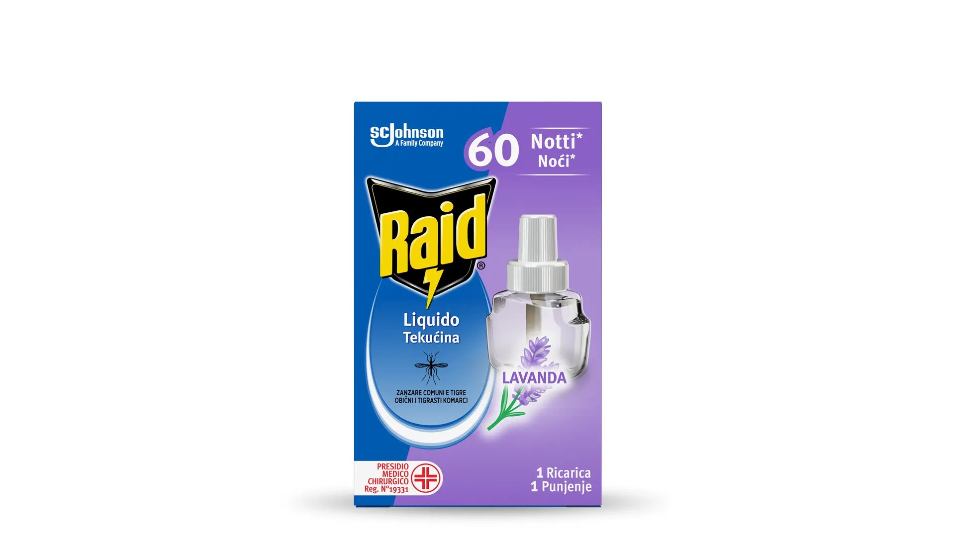 Raid® Ricarica 60n Lavanda | Controllo Degli Insetti