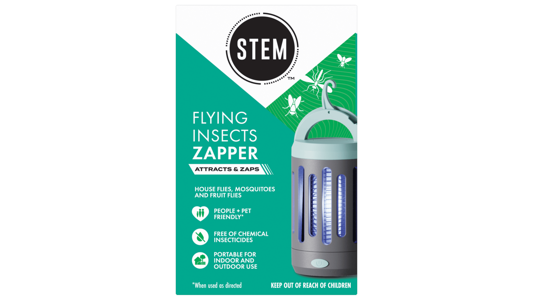 STEM Flying Insects Zapper Attracts & Traps | SC Johnson