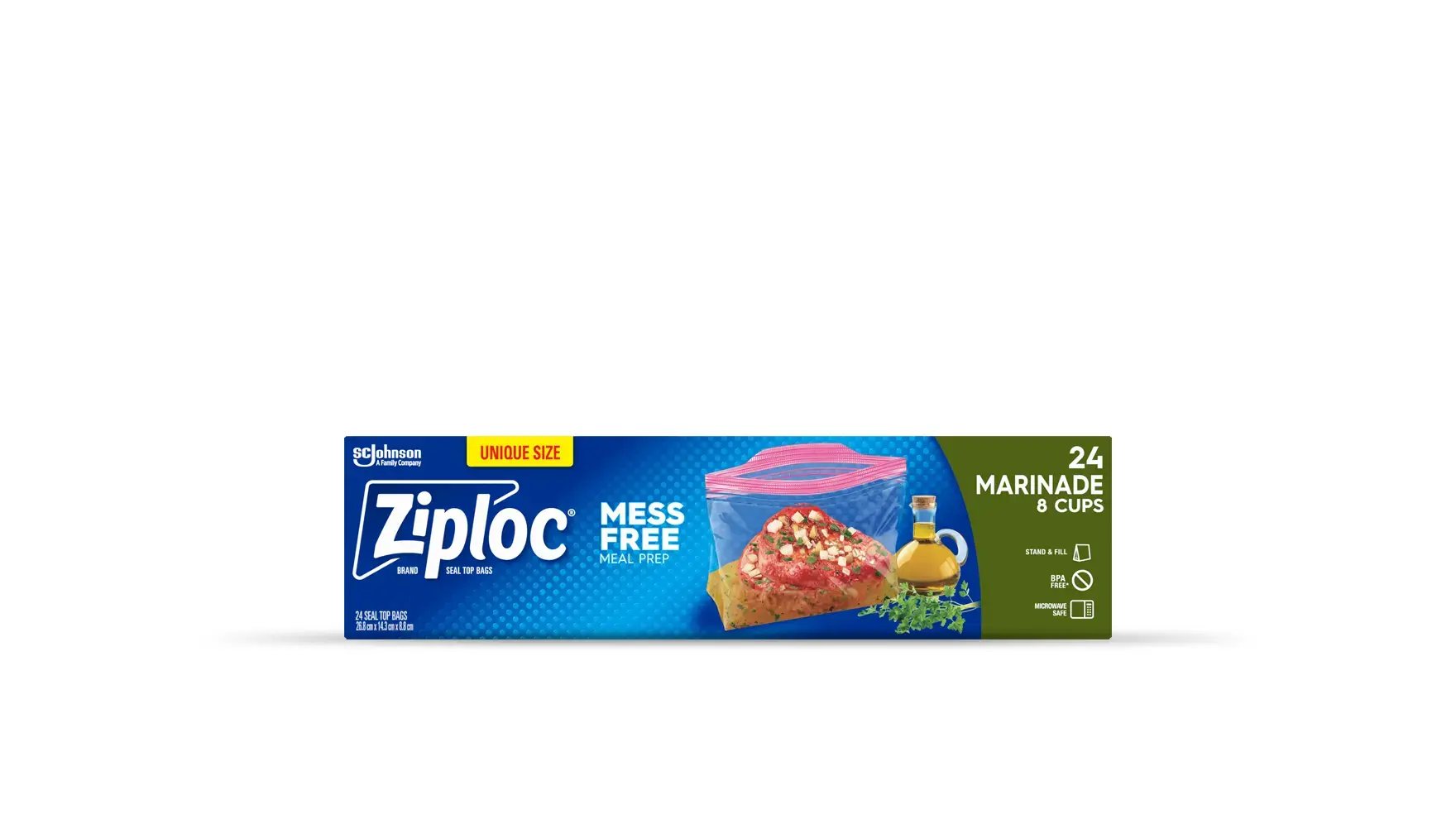 All-Purpose Marinade Bags | Plastic Marinating Bags | Ziploc