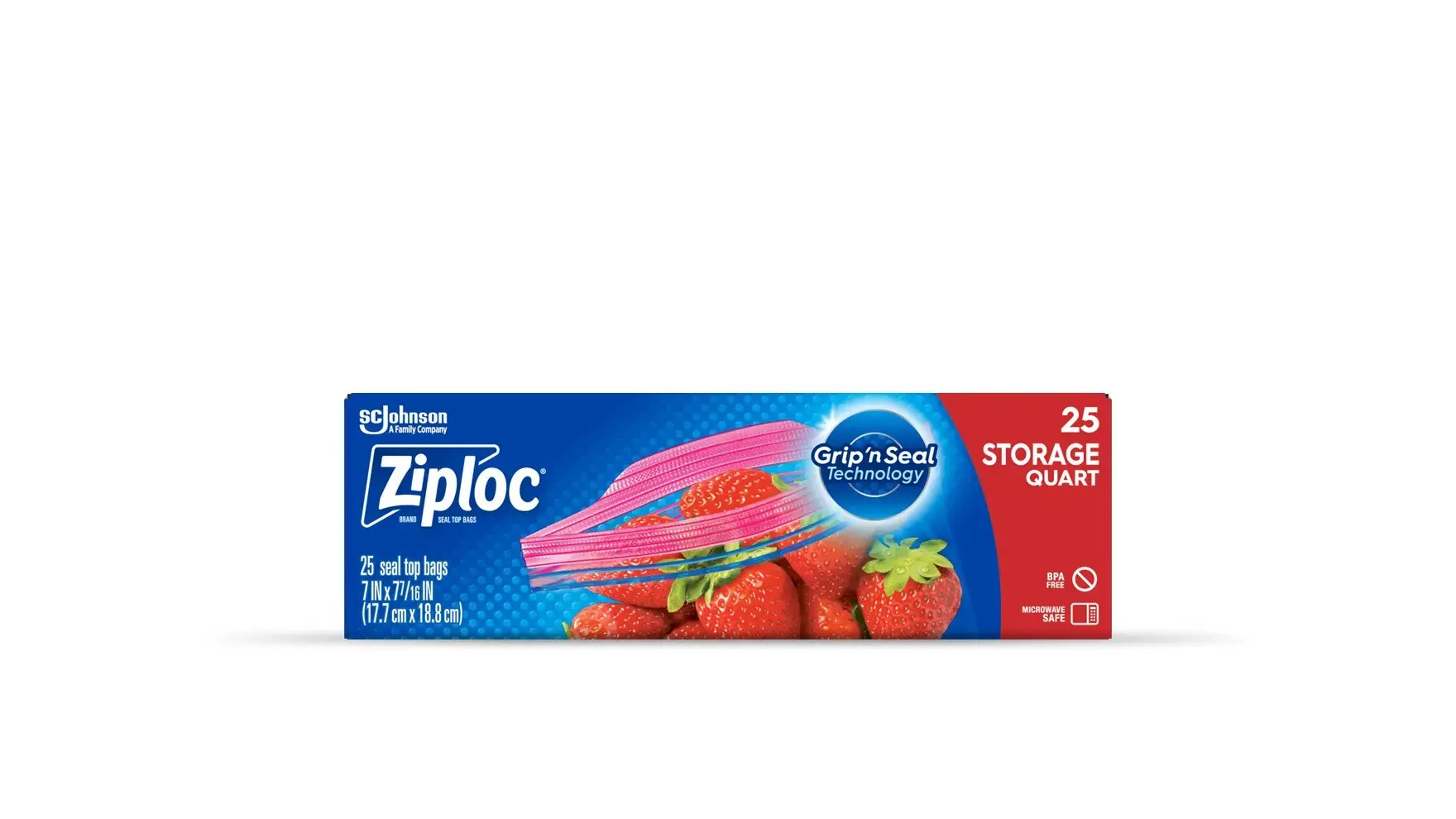 Medium Storage Bags | Easy Open Tabs & Smart Zip Plus Seal | Ziploc®