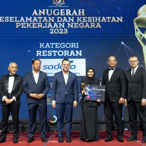 Sodexo wins National OSH Award for Excellence in Workplace Safety