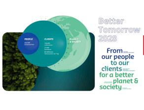 Sodexo stärkt Nachhaltigkeit mit Better Tomorrow 2028
