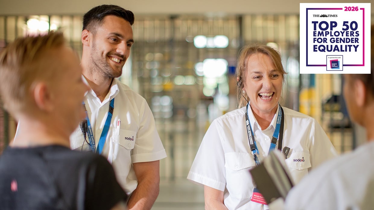 Sodexo’s inclusive workplace efforts recognised for third year in Times ...