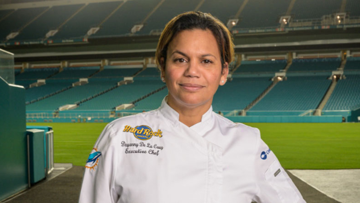 The Super Bowl’s first female chef talks about feeding 65,000+ people