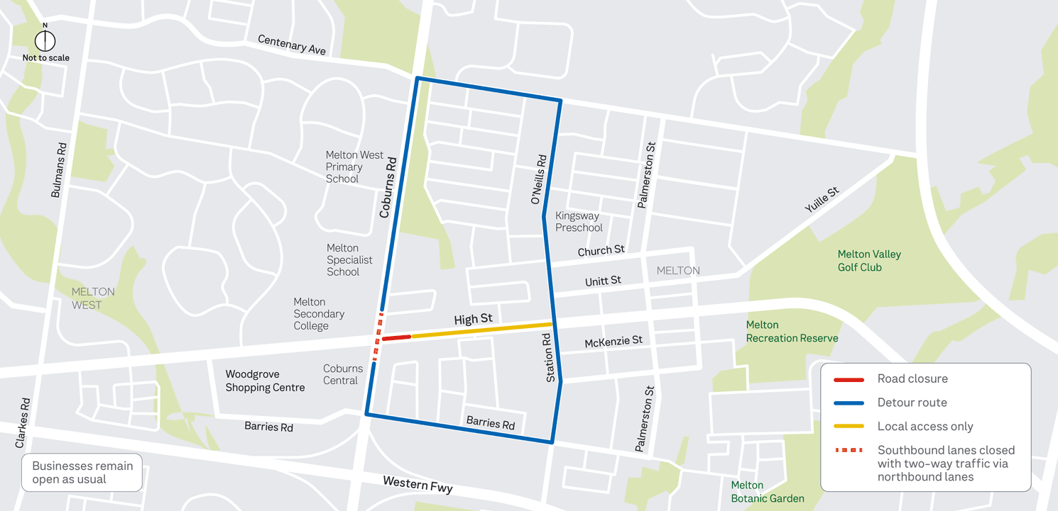 High Street Melton intersection upgrades - Transport Victoria