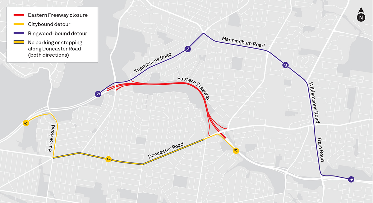 Major delays this weekend - Transport Victoria