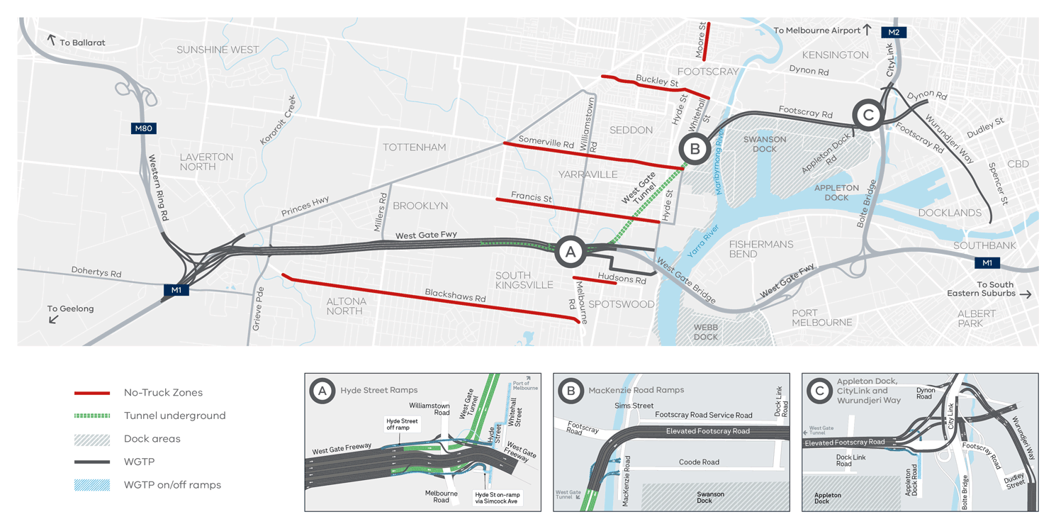 No truck zones in Melbournes inner west - Transport Victoria