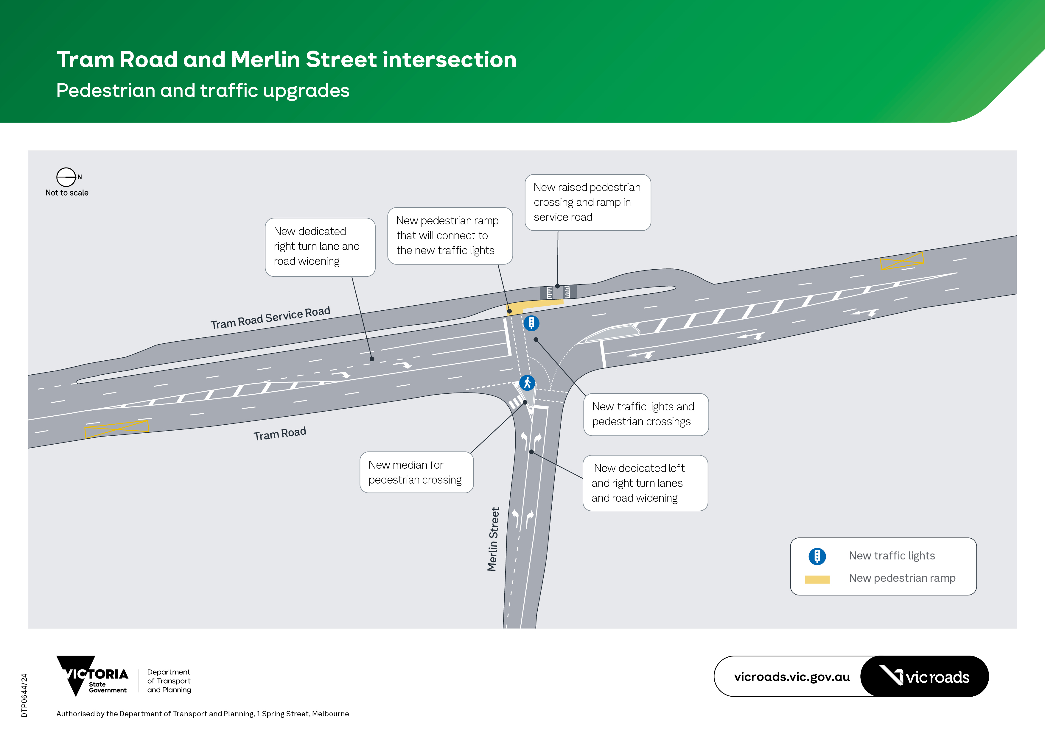 Tram Road and Merlin Street Intersection Improvements - Transport Victoria
