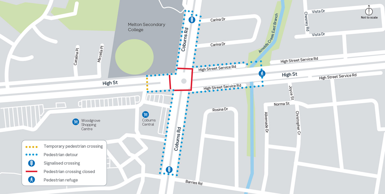 High Street Melton intersection upgrades - Transport Victoria