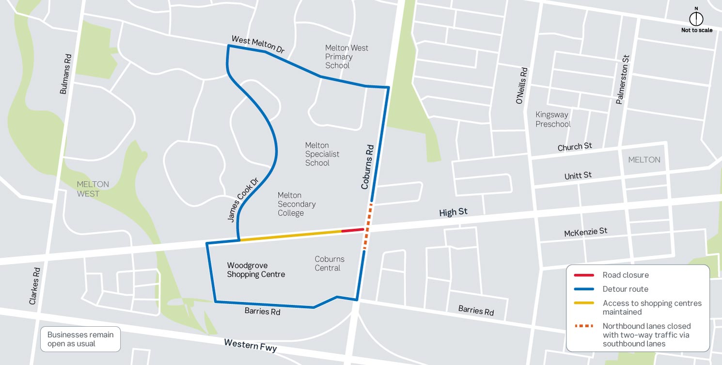 High Street Melton intersection upgrades - Transport Victoria