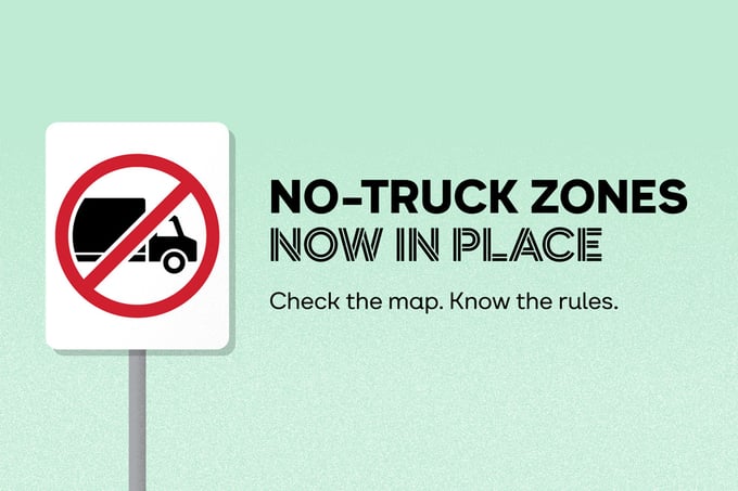 No truck zones in Melbournes inner west - Transport Victoria
