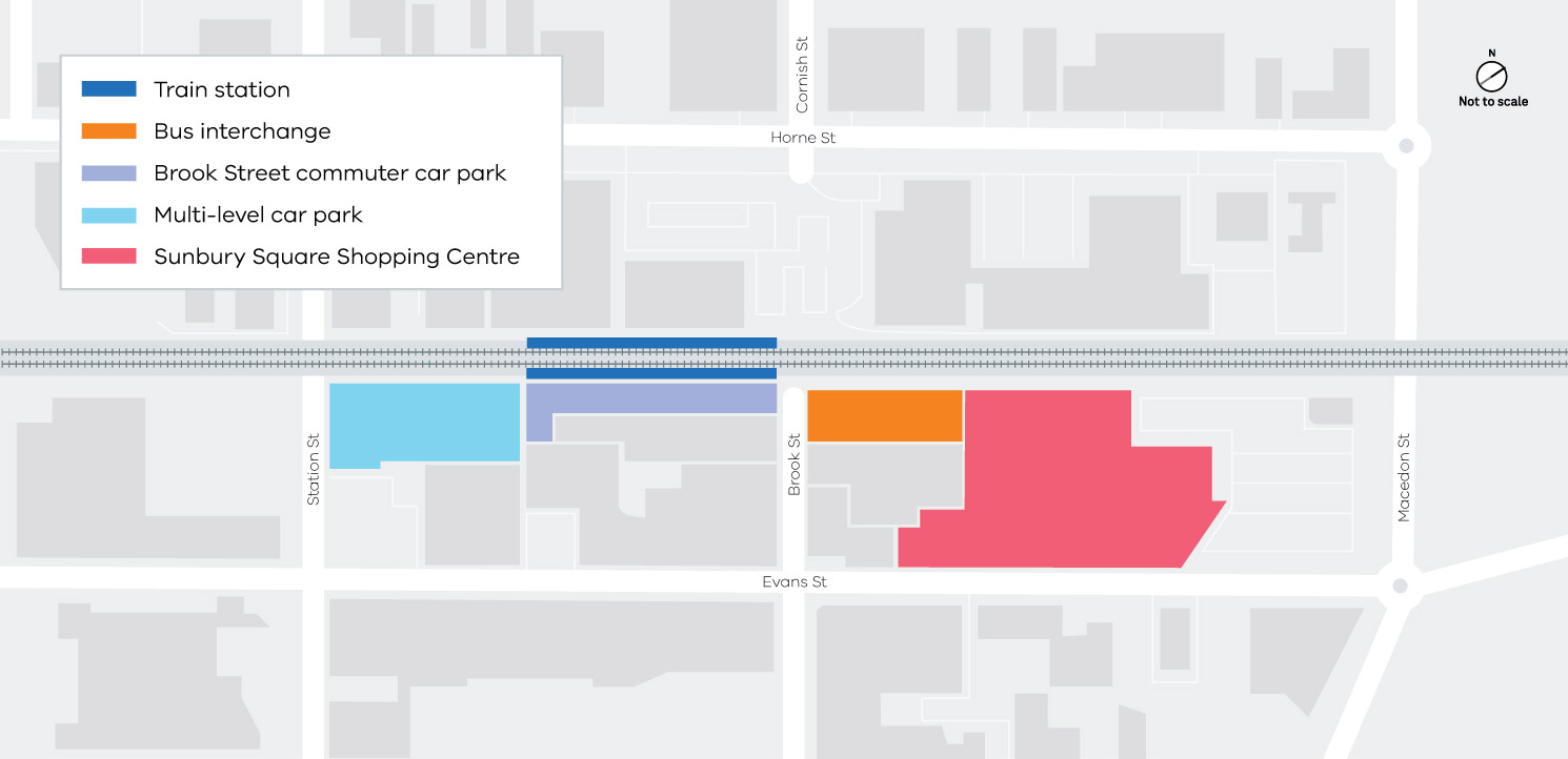 Sunbury station bus interchange and car park projects - Transport Victoria